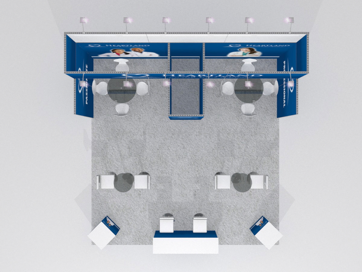 Bematrix System Exhibition Stand 20X20 by SABII ORT at Coroflot.com
