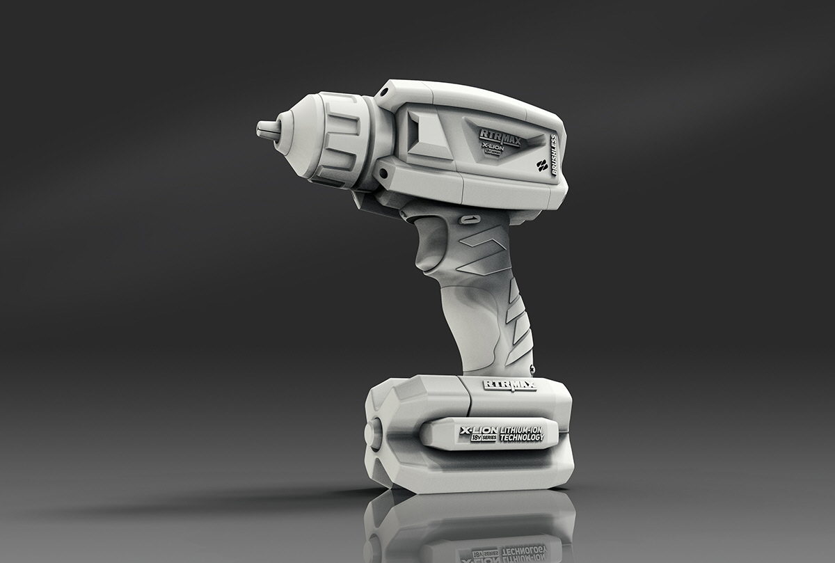 Cordless Drill Concept Design X 2017 by Faruk KAYA at Coroflot.com