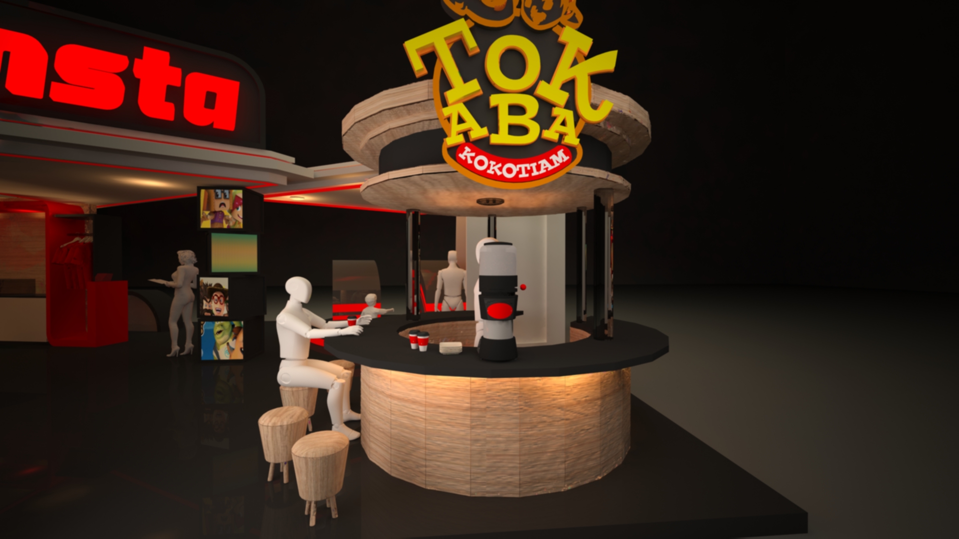 Exhibition Design: Monsta Studio Sdn Bhd by Syawallina Aziz at Coroflot.com