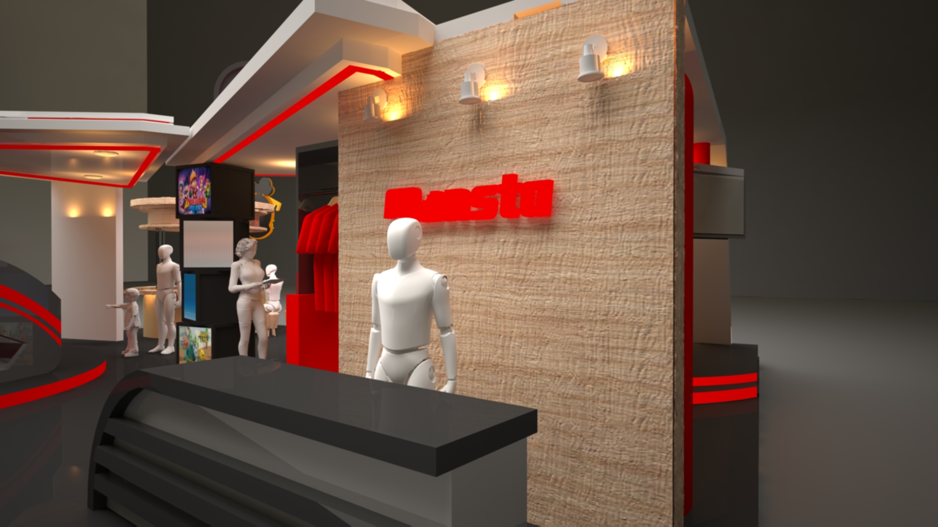 Exhibition Design: Monsta Studio Sdn Bhd by Syawallina Aziz at Coroflot.com