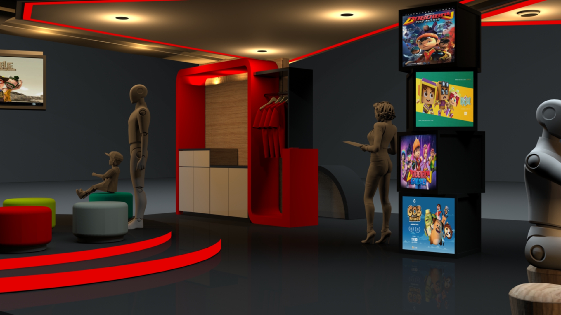 Exhibition Design: Monsta Studio Sdn Bhd by Syawallina Aziz at Coroflot.com