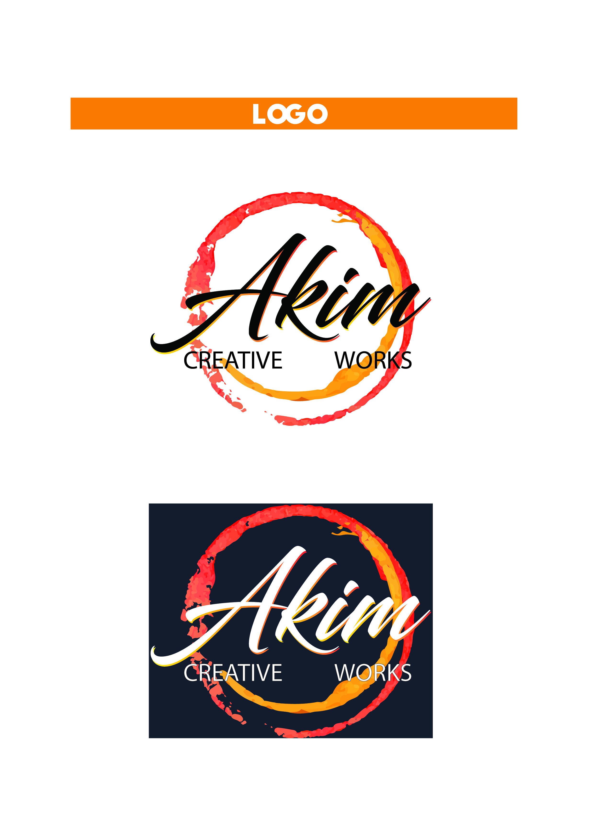 Logo Design & Card Design by Akim Basir at Coroflot.com