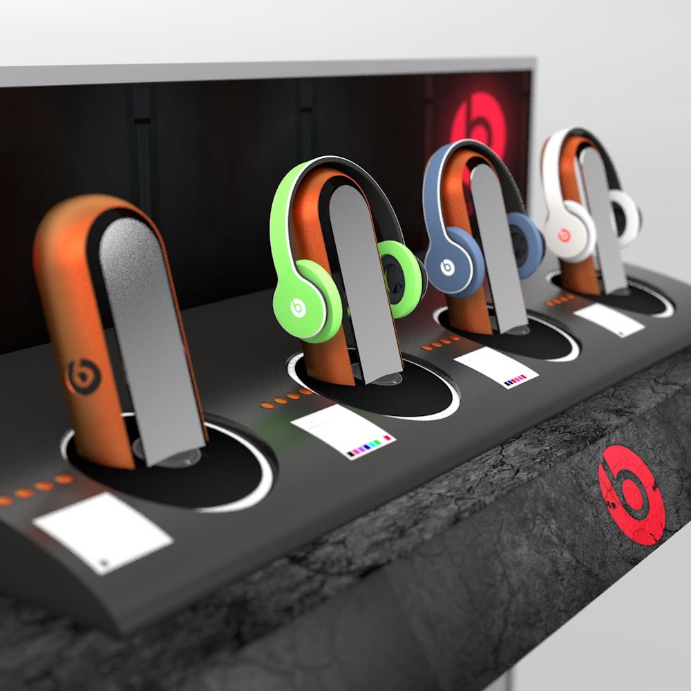 Beats Display by Leonid Dikarev at Coroflot.com