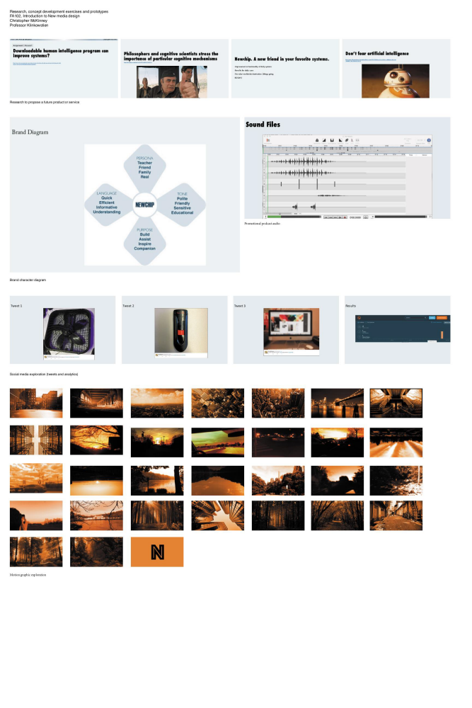 An upload by Christopher McKinney on Coroflot: to the project FA102A-NEWCHIP