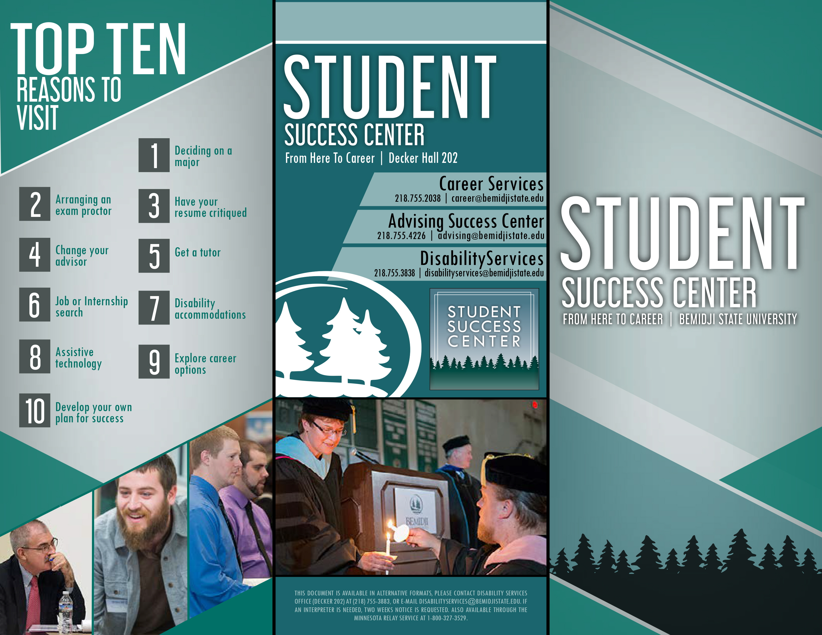 Student Success Brochure by Donna Ehnert at Coroflot.com
