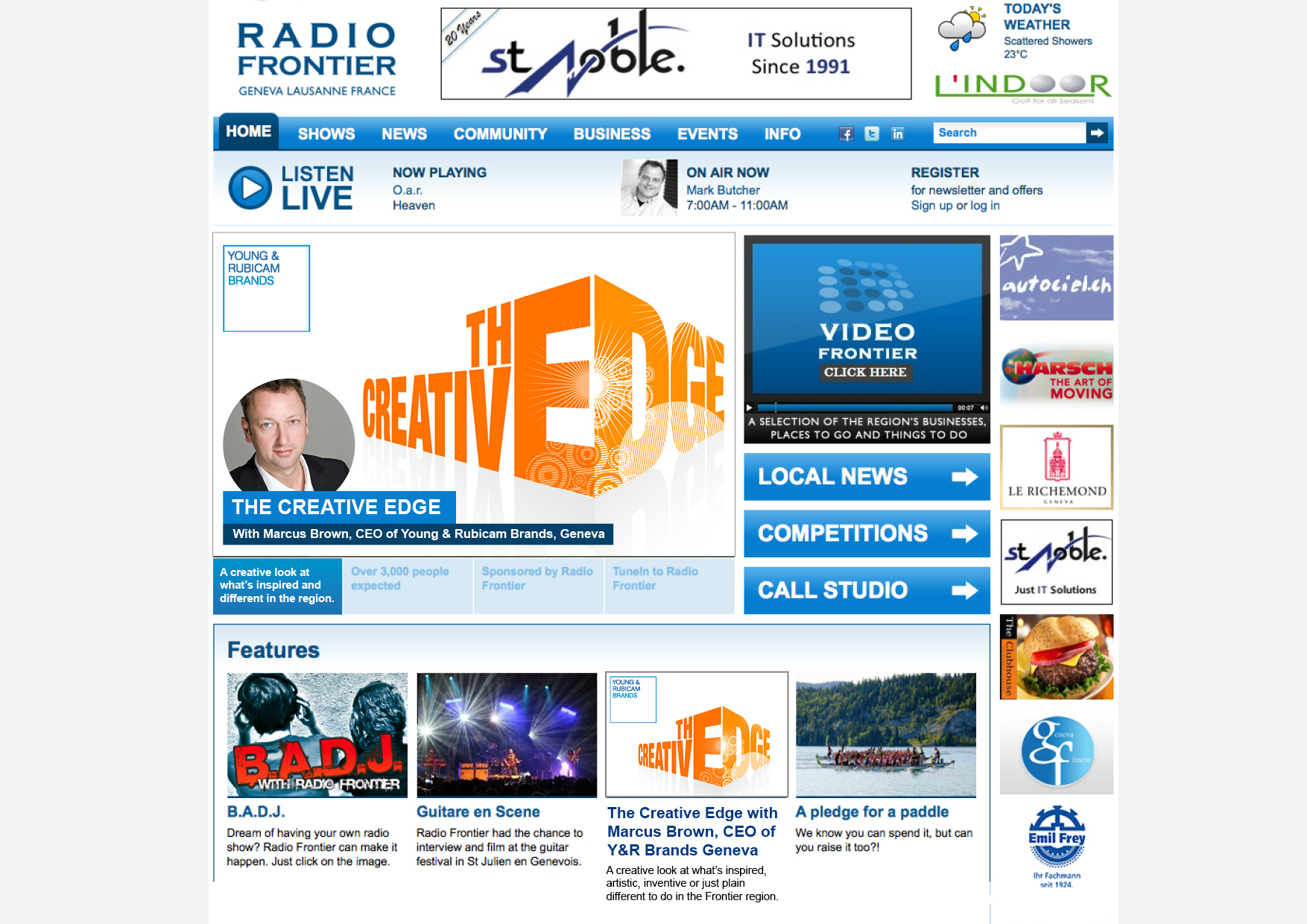 The Creative Edge - Logo by Lara Pijoan at Coroflot.com