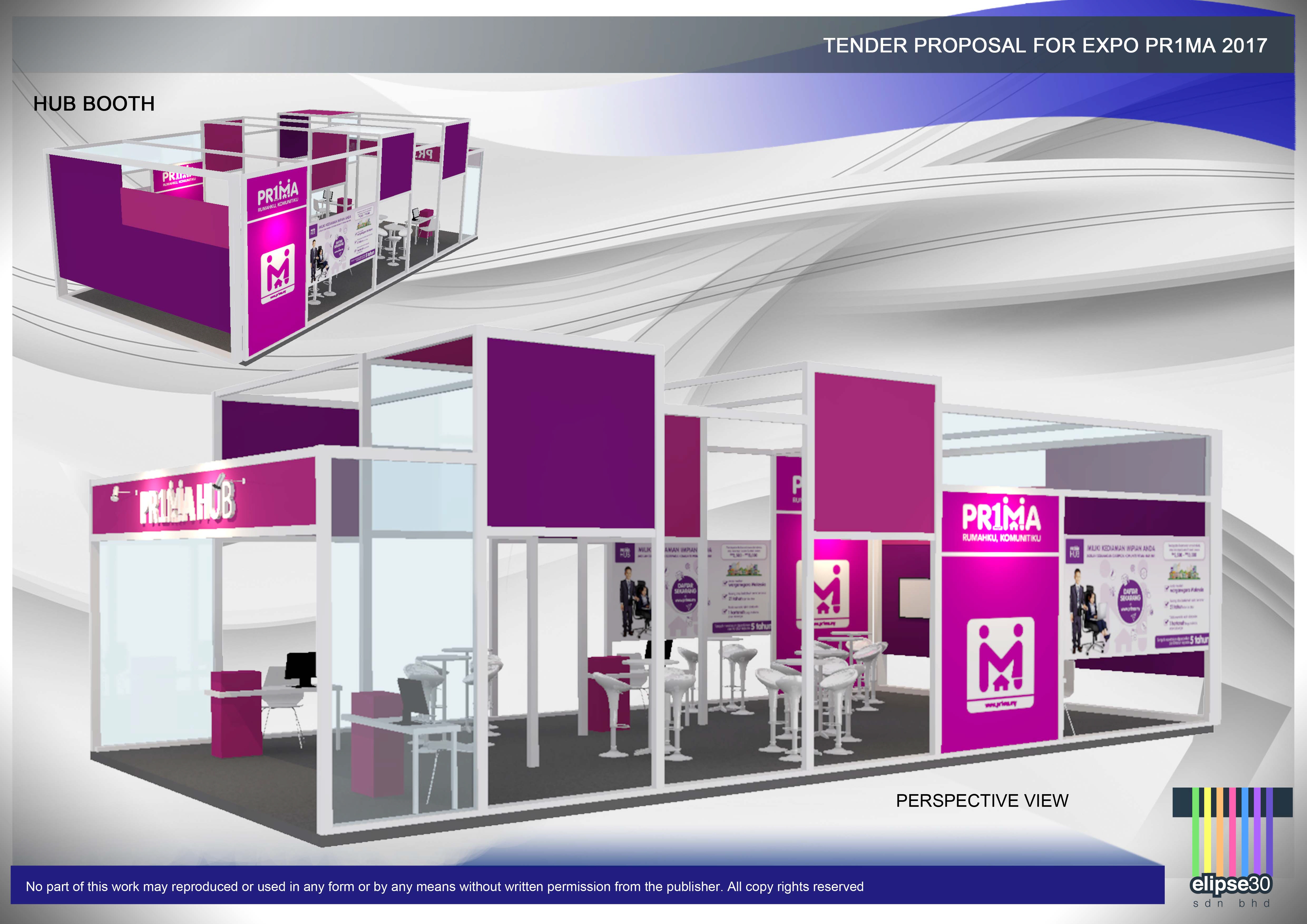 Special design booth / exhibition by Puteri jay at Coroflot.com