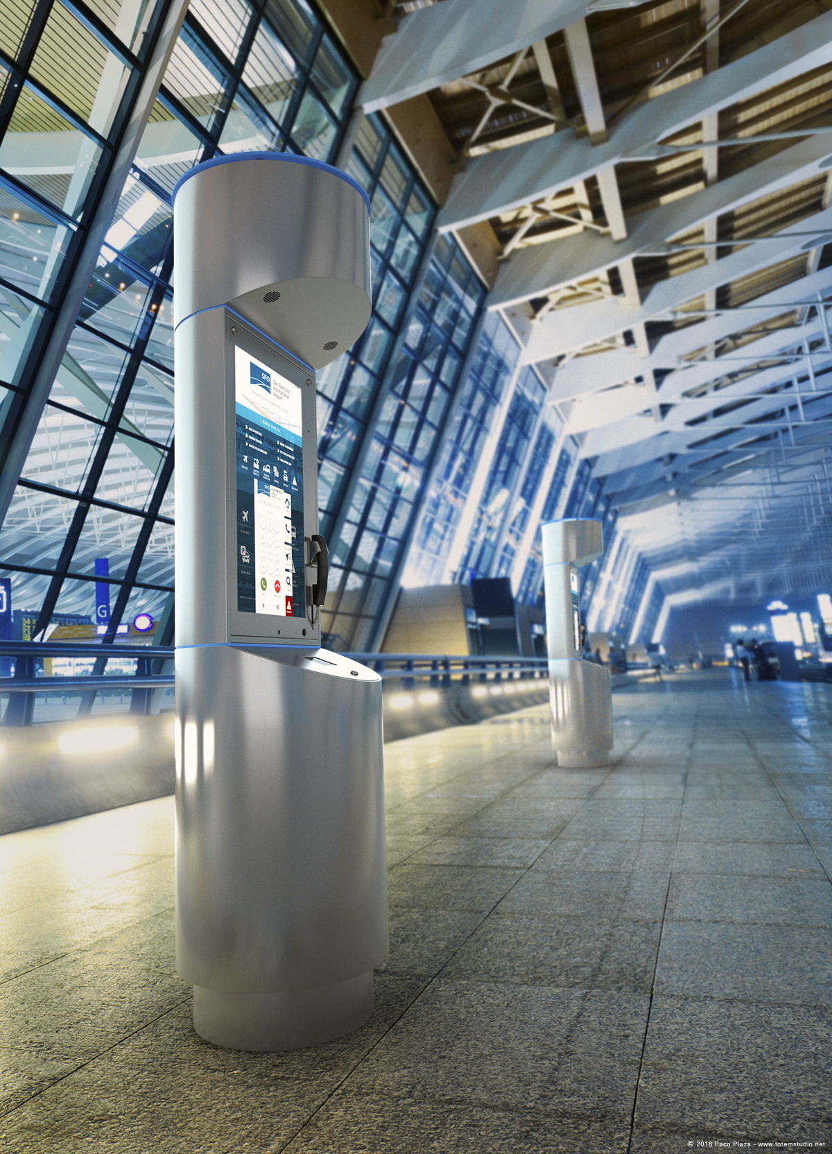Tower Kiosk by Paco Plaza at Coroflot.com