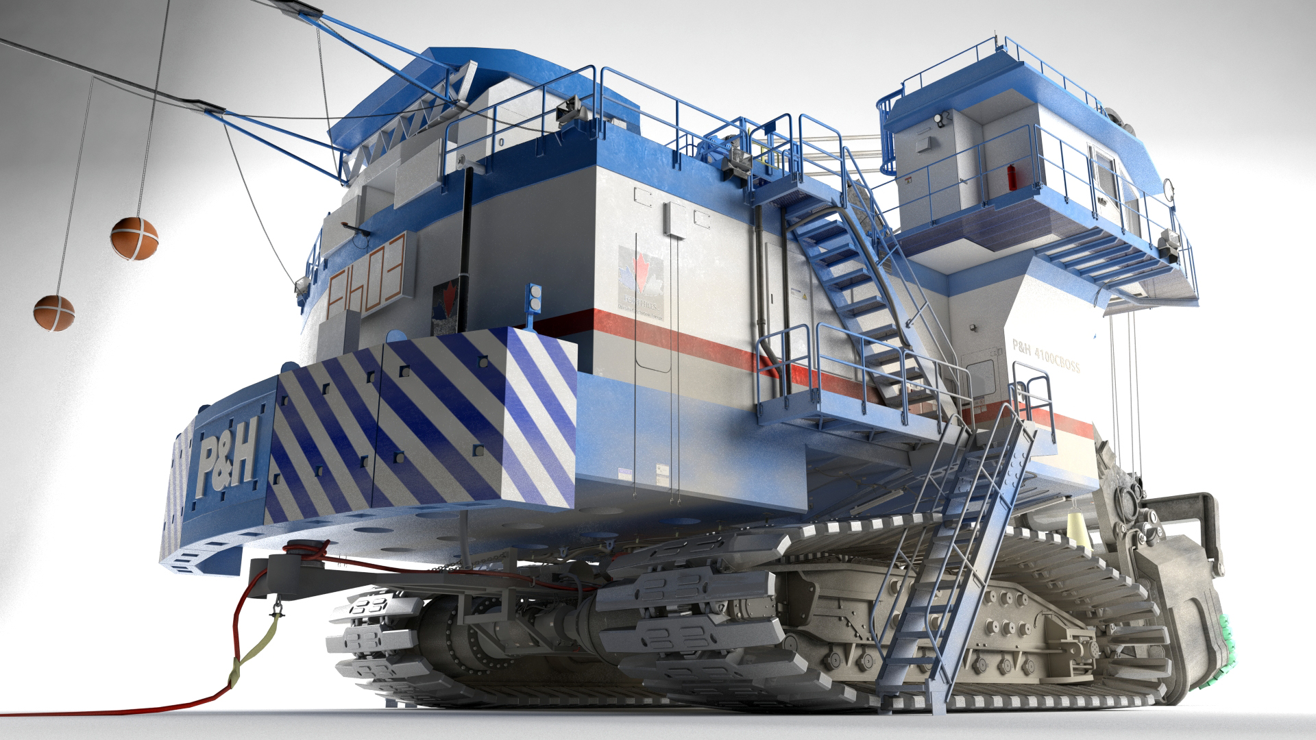 P&H 4100C BOSS Shovel by Evan Sisson at Coroflot.com