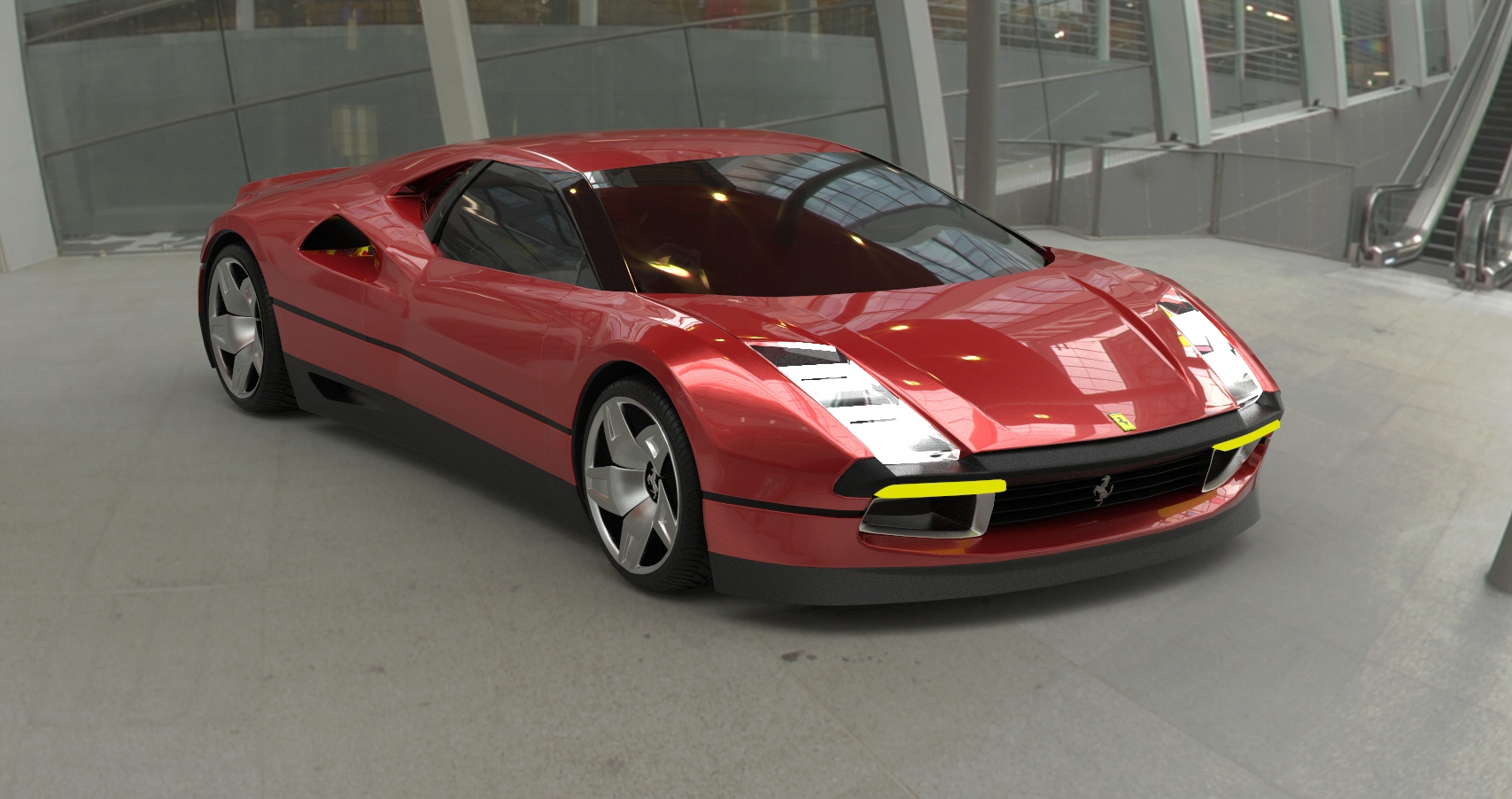 Ferrari 388 GTO by Piertoni Cherchi at Coroflot.com