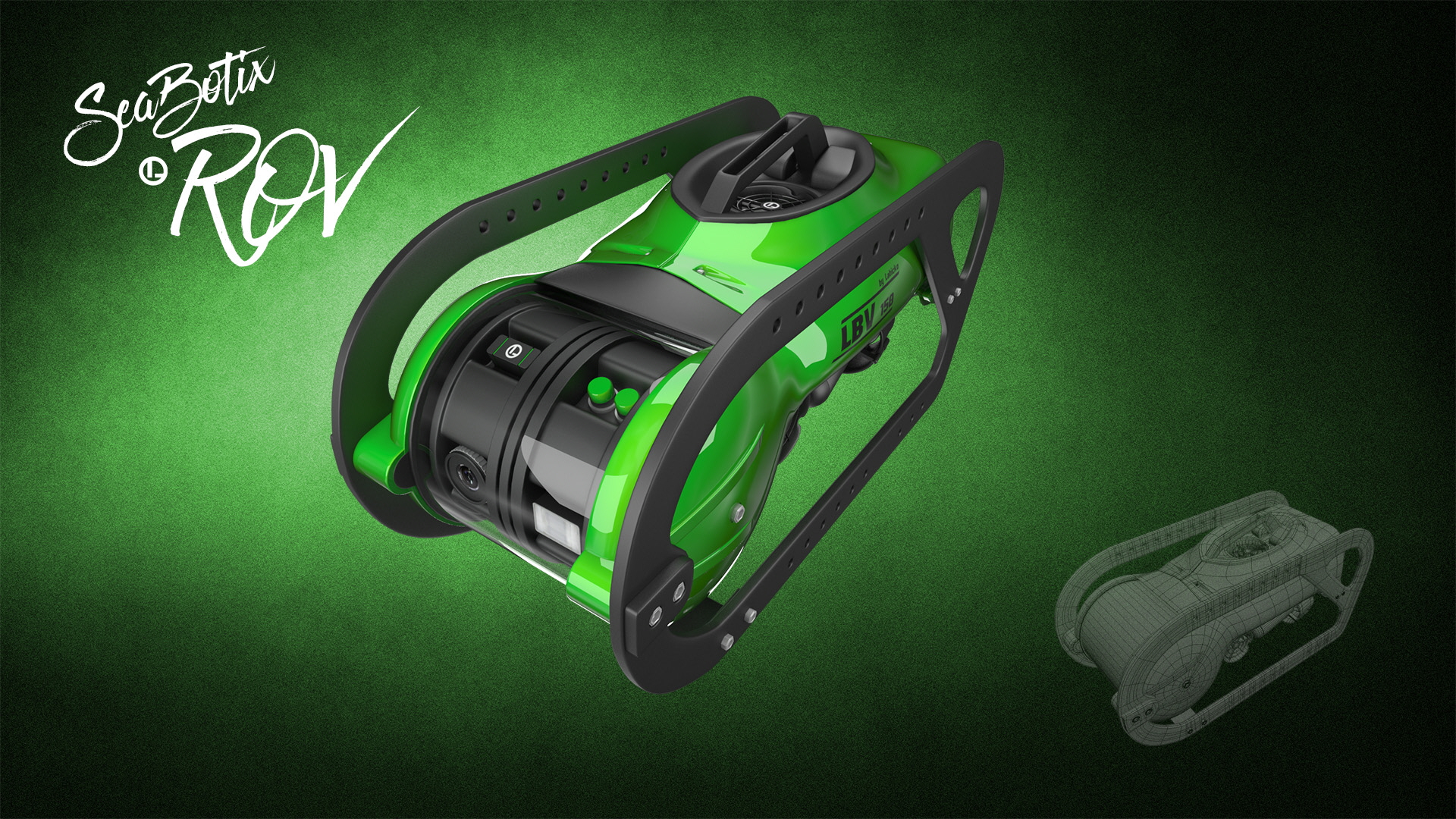 SeaBotix ROV 3D model by Dejan Labicic at Coroflot.com