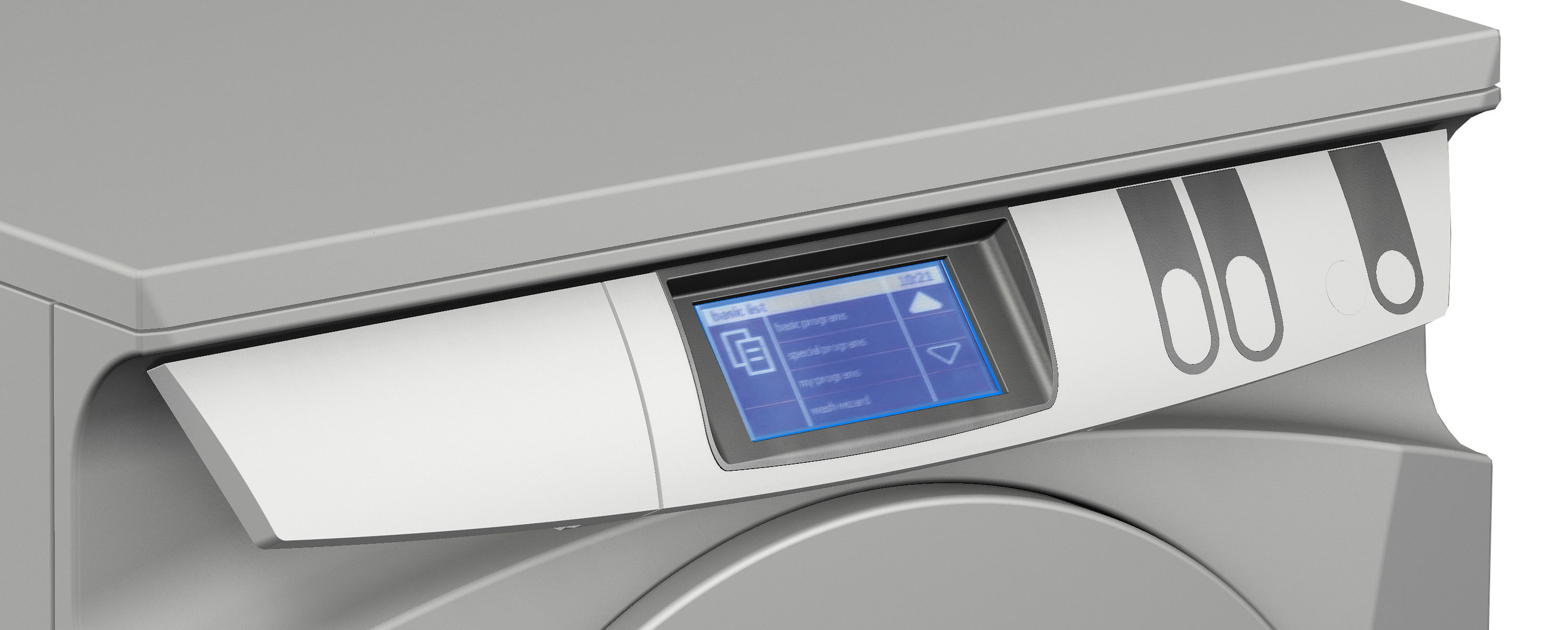 washing machine (Gorenje) panel redesign by Max Grigoriev at Coroflot.com