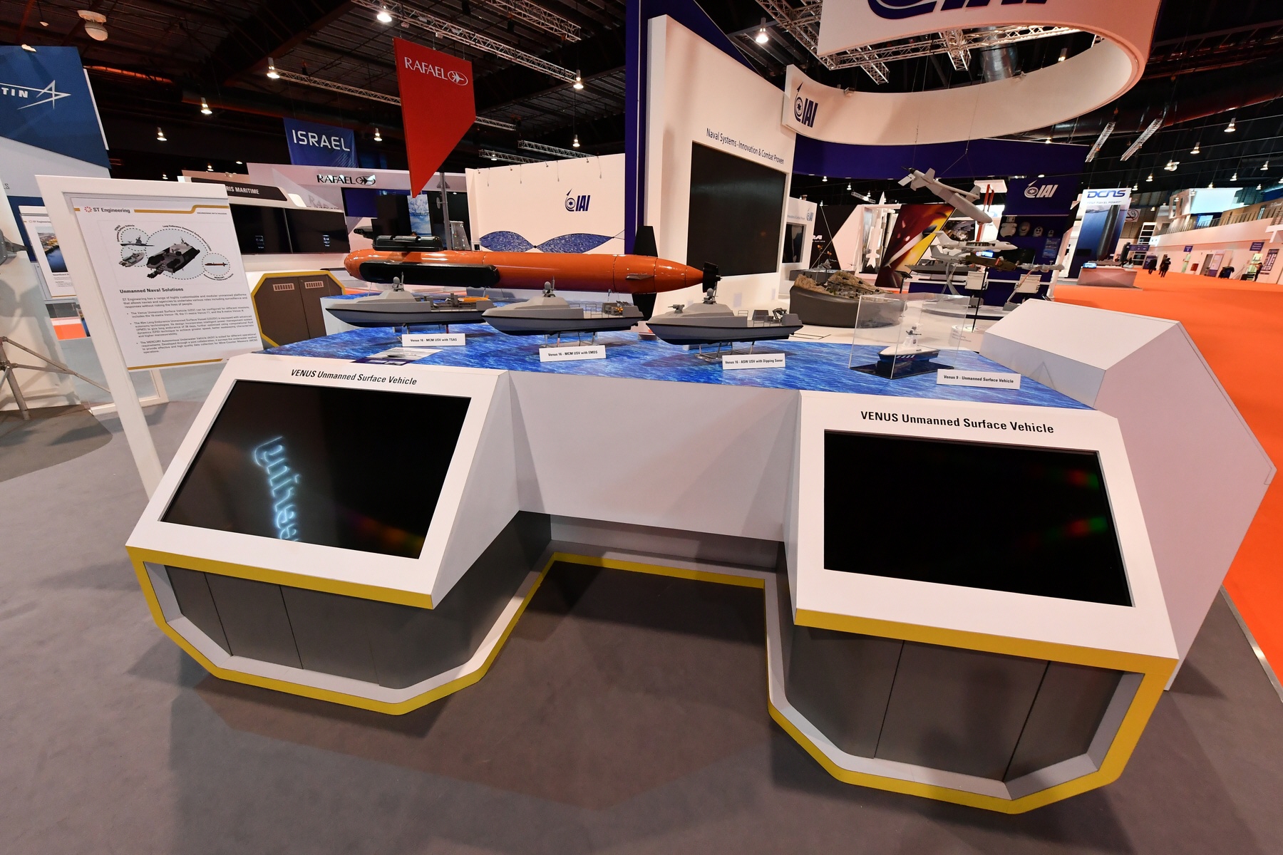 ST Engineering Booth Desgins by Dustin Ronald Elman at Coroflot.com