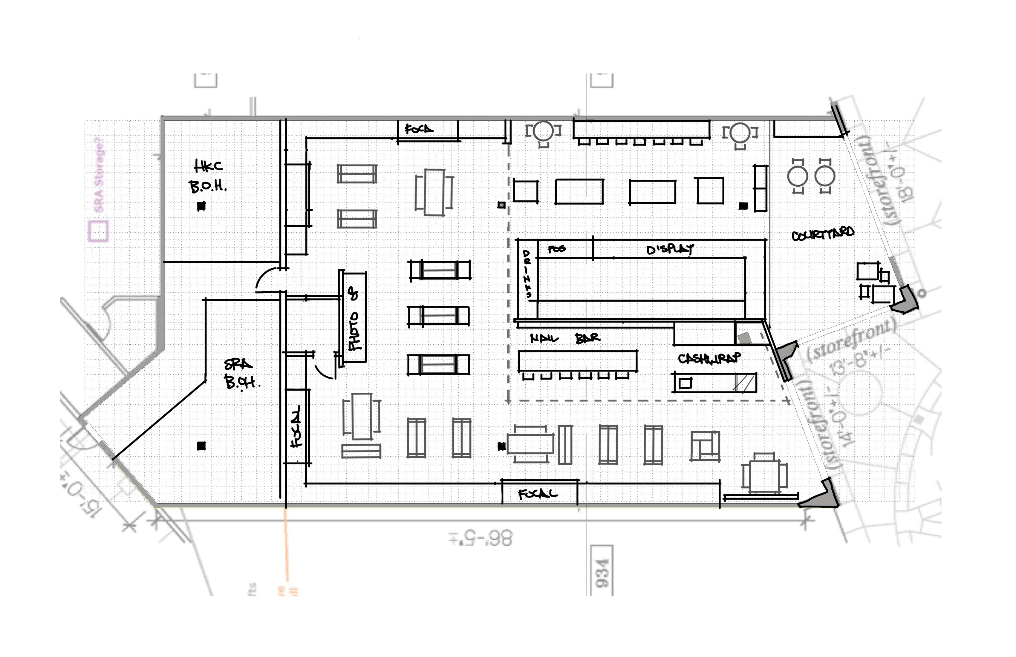 SAMPLE PROJECT: Retail & Cafe by Richard Glenny at Coroflot.com