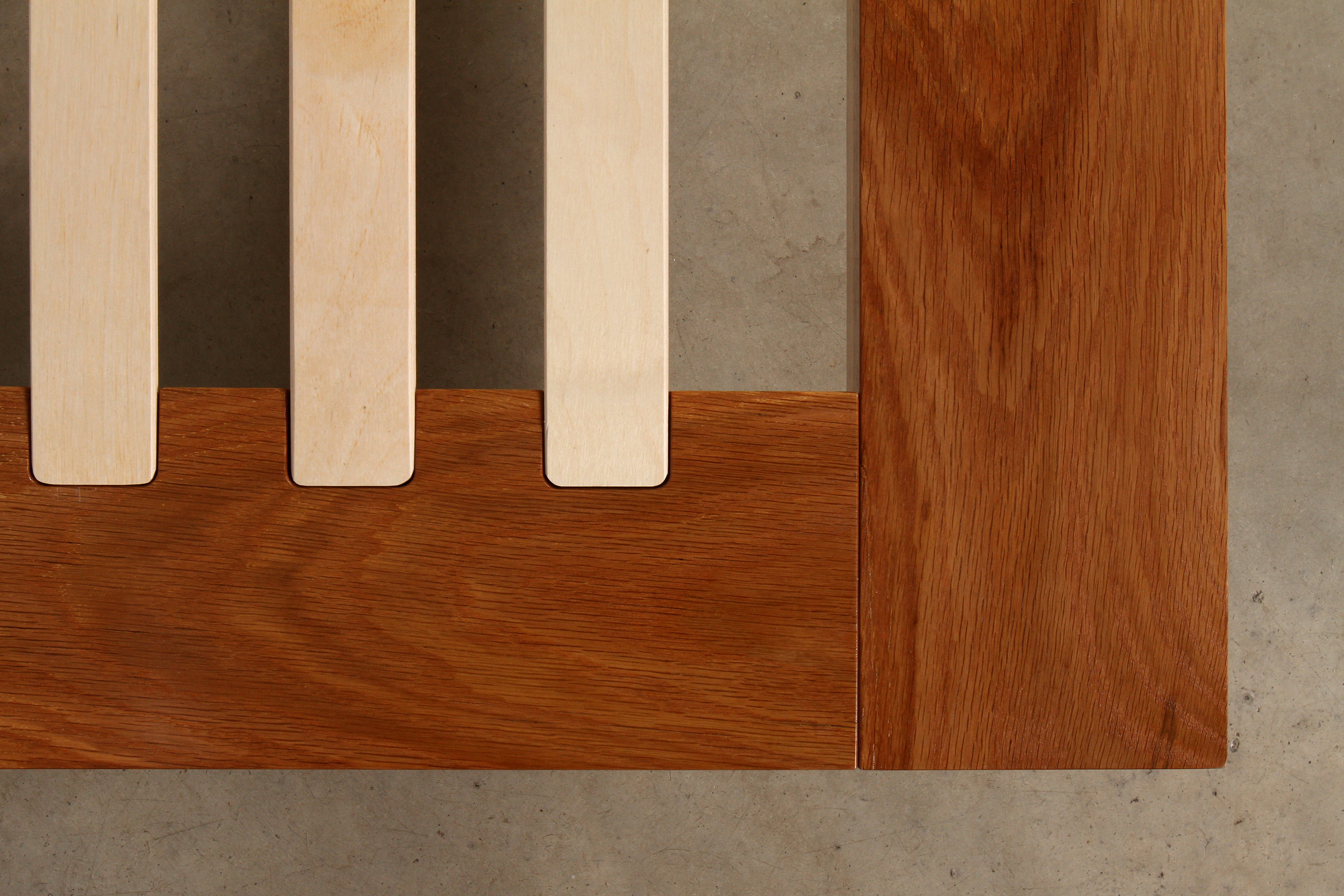 Chamfer Bed Frame by Robin Svec at Coroflot.com