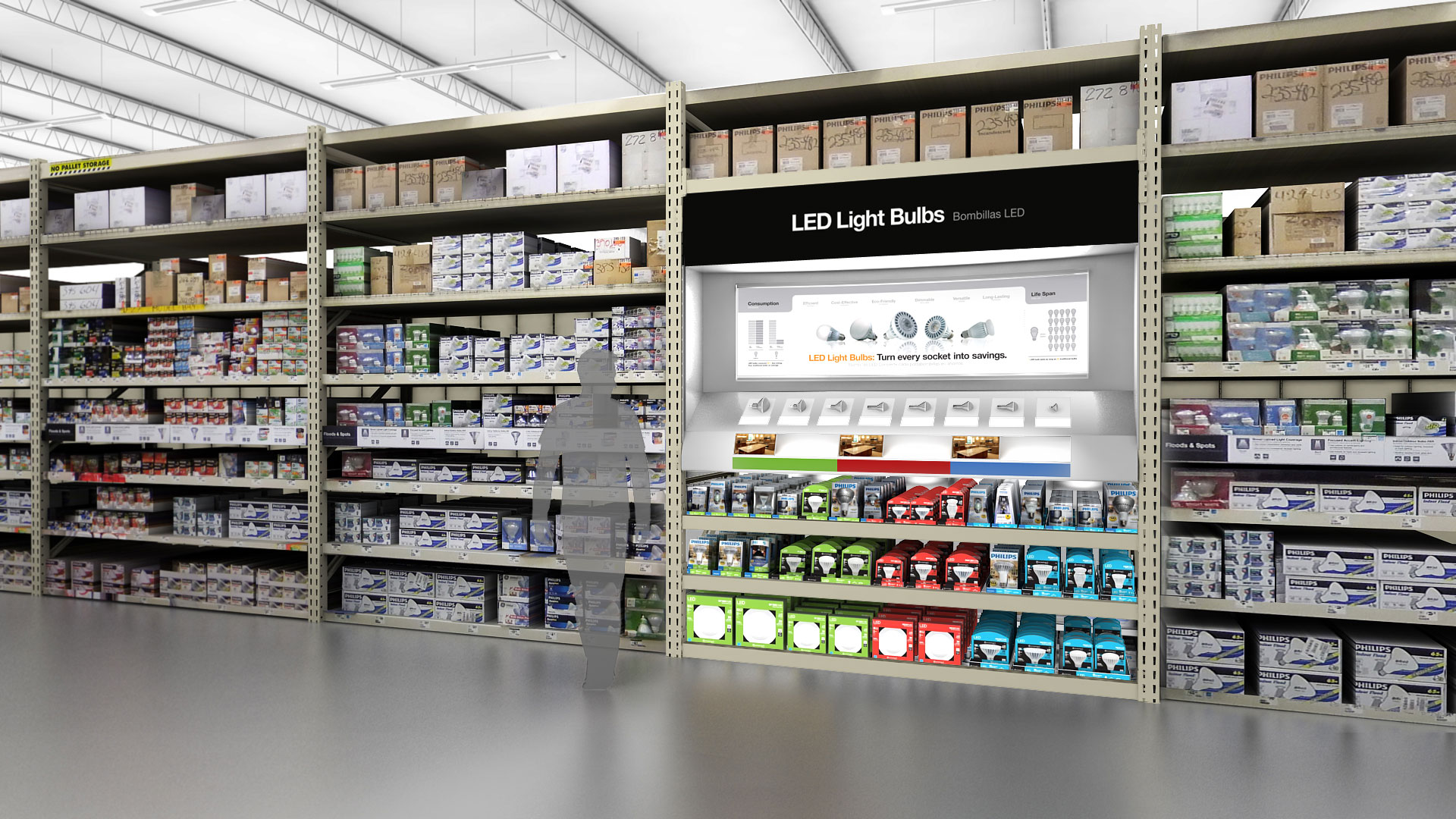 LED Display for The Home Depot by Allen Plaugh at Coroflot.com