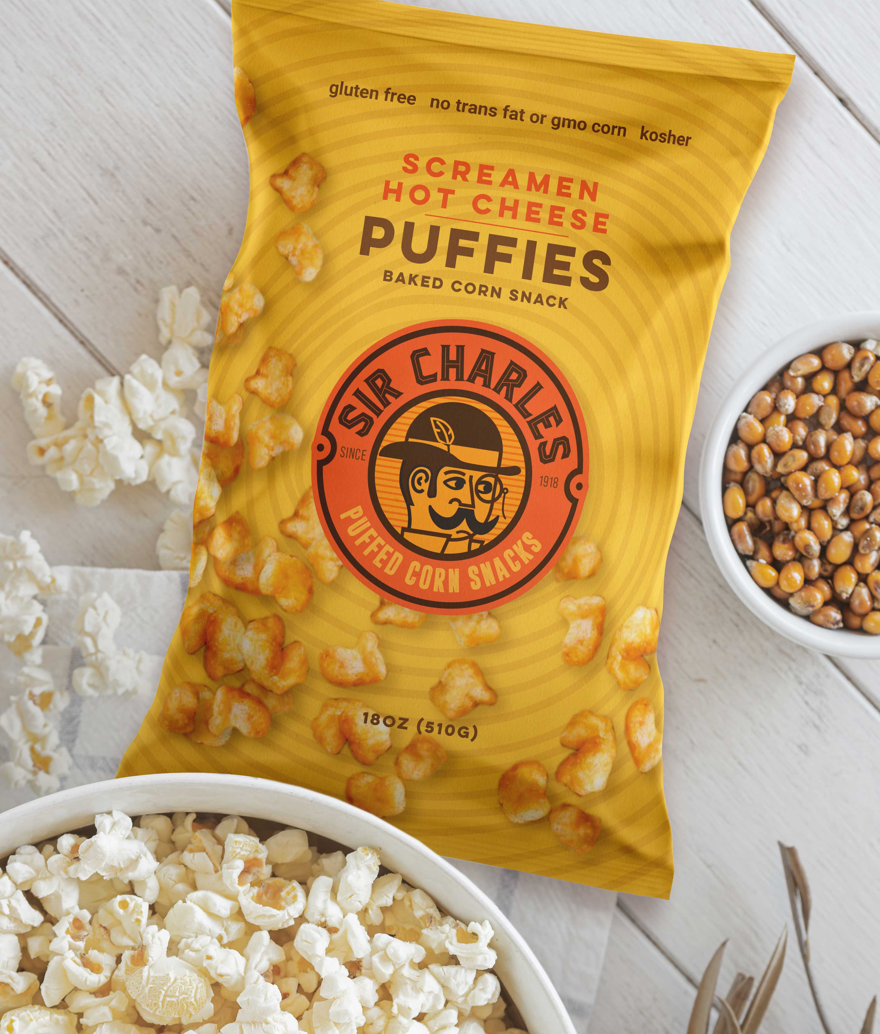 Sir Charles Snack Co. by stephen pannone at Coroflot.com