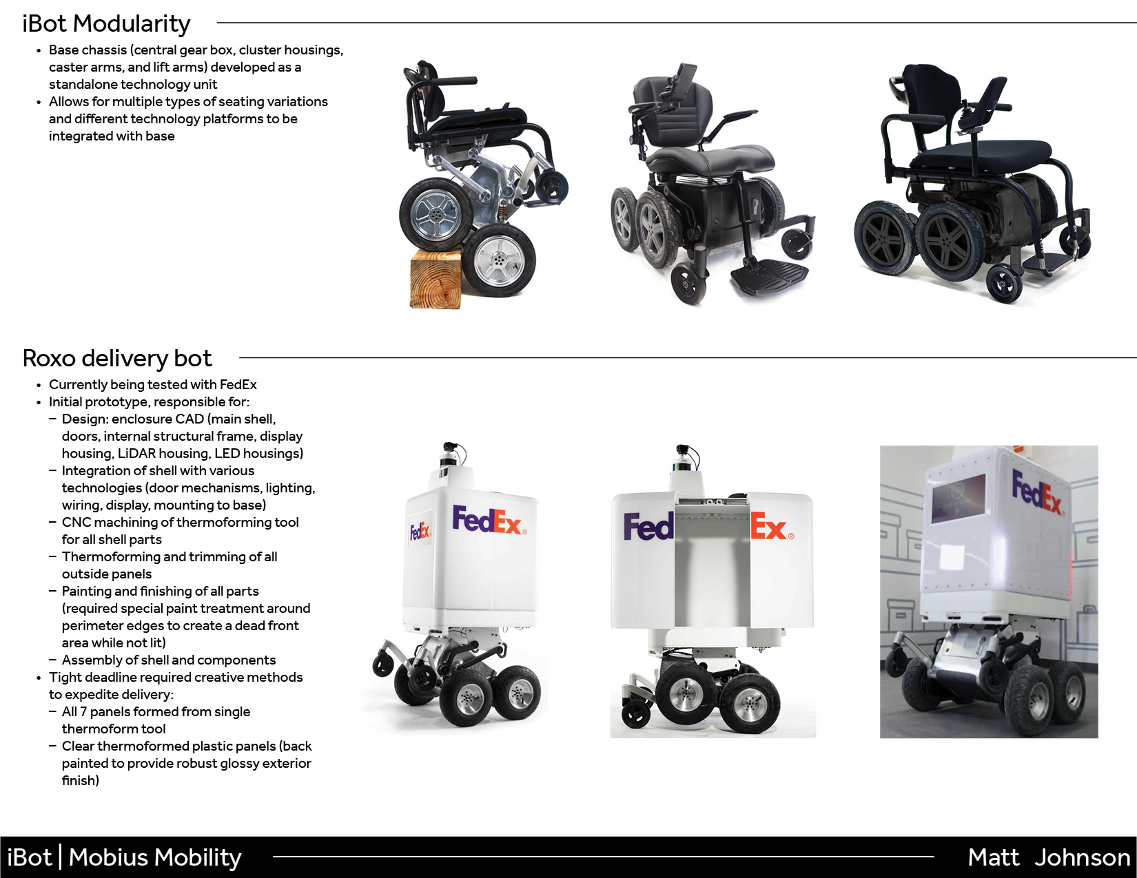 iBot, Mobius Bionics by Matt Johnson at Coroflot.com