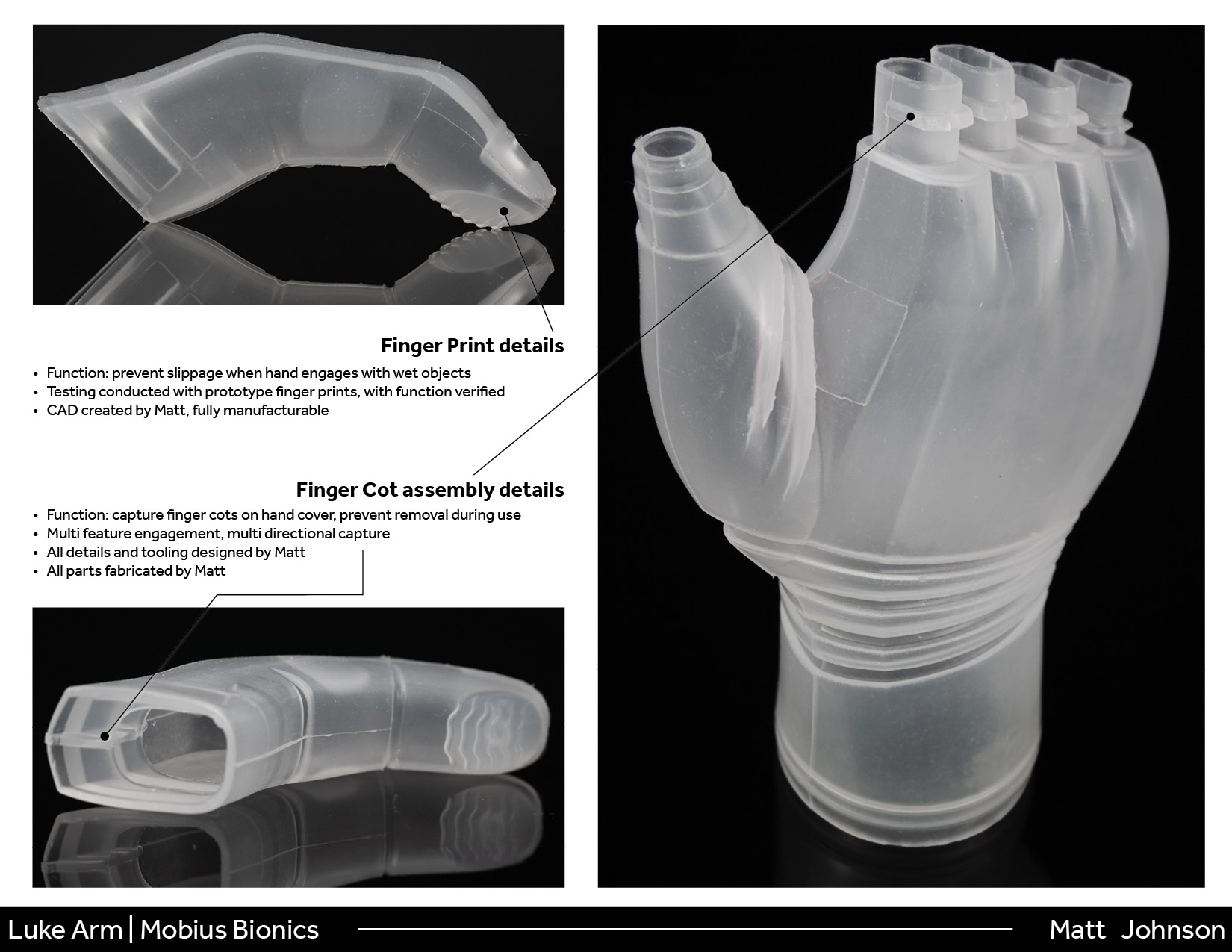 The Luke Arm, Mobius Bionics by Matt Johnson at Coroflot.com