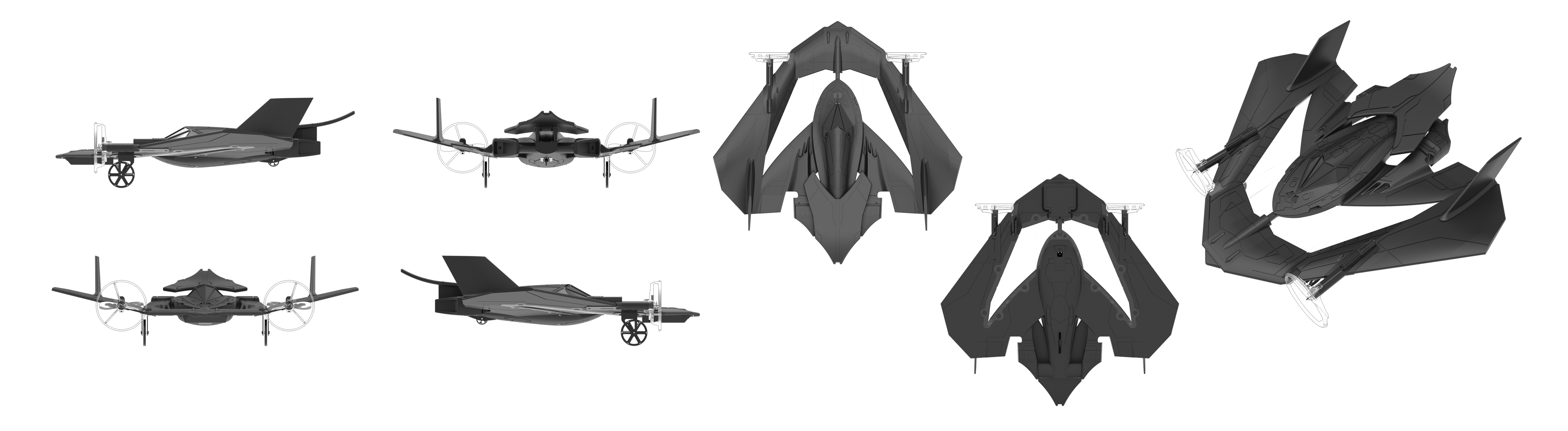 Batwing RC Plane by Robert O'Brien at Coroflot.com