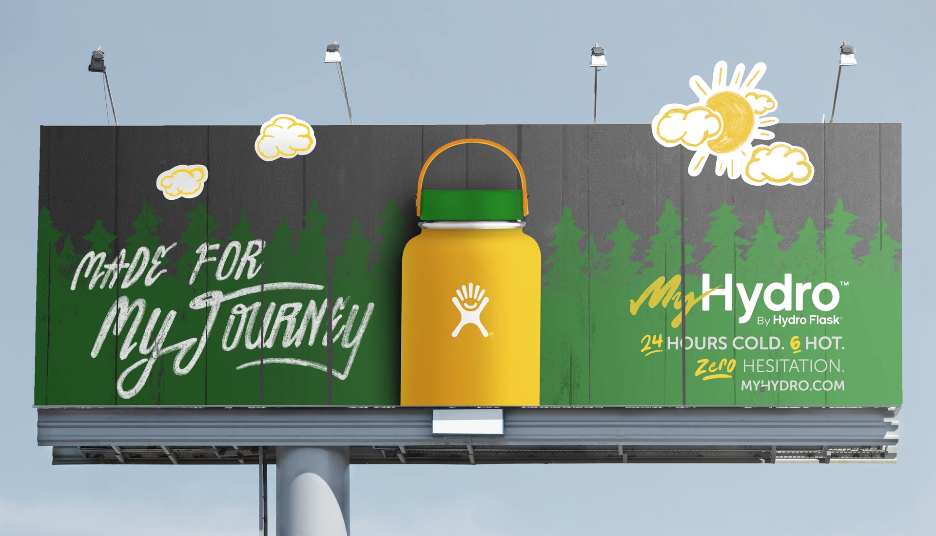 Hydroflask Ad Campaign by Danny Wethern at Coroflot.com
