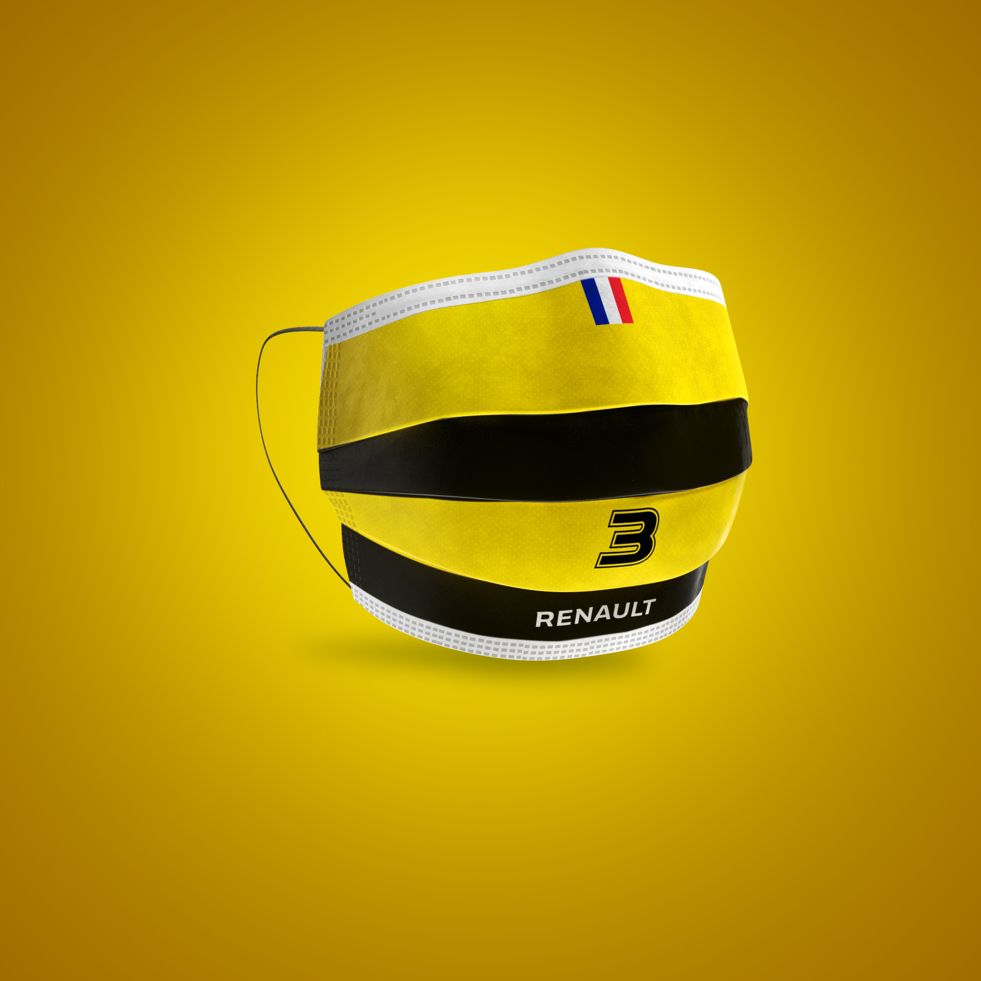 Formula 1 Face Masks concepts by Martin Hajek at Coroflot.com