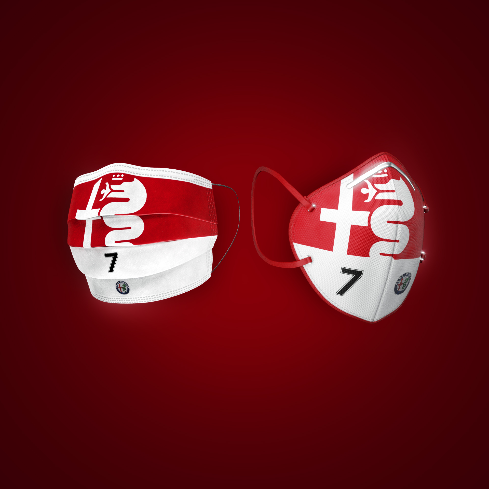 Formula 1 Face Masks concepts by Martin Hajek at Coroflot.com