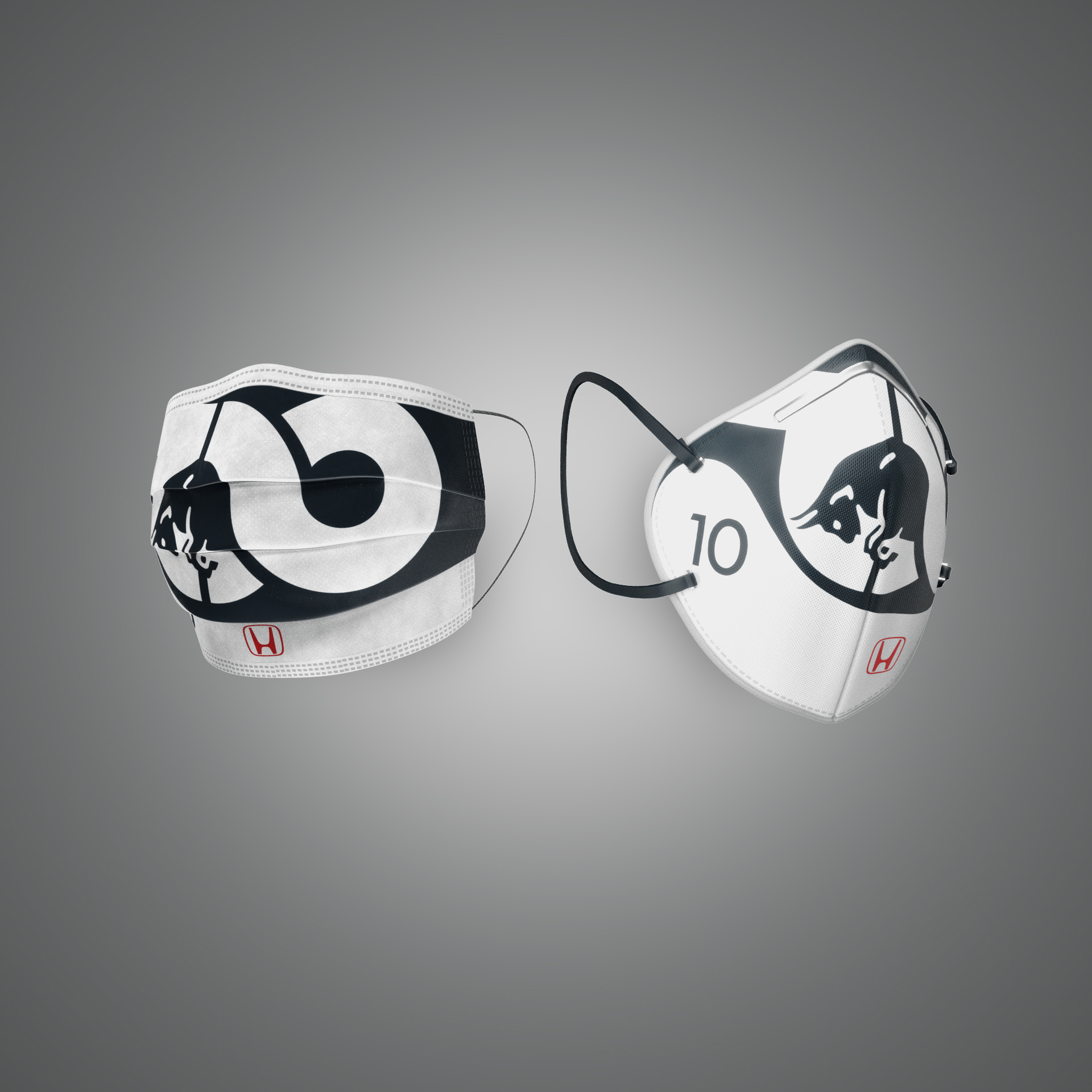 Formula 1 Face Masks concepts by Martin Hajek at Coroflot.com