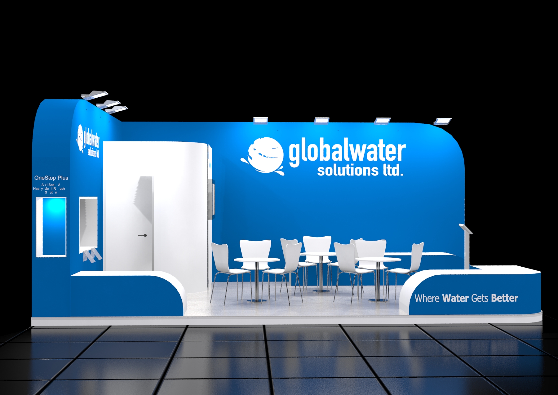 Exhibition design- Globalwater by Toma Anda at Coroflot.com