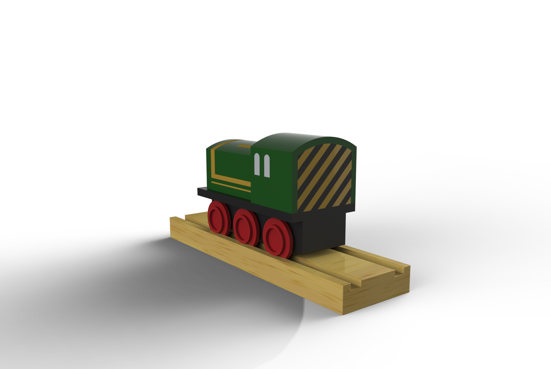 Sterling Silver Luxury Toy Train Set by Luke Orford at Coroflot.com