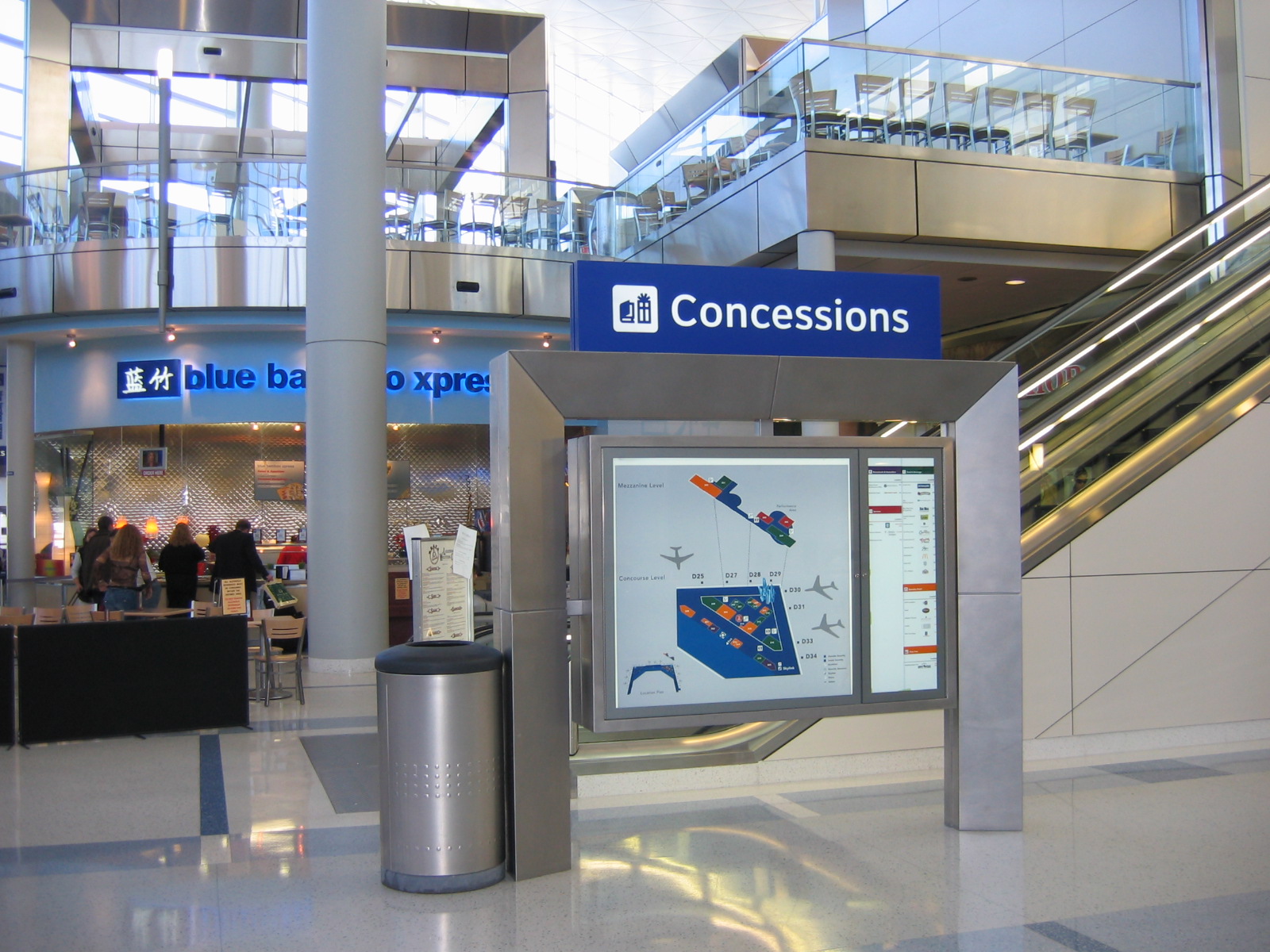 DFW International Airport Terminal D Wayfinding Signage by Vick Moore ...