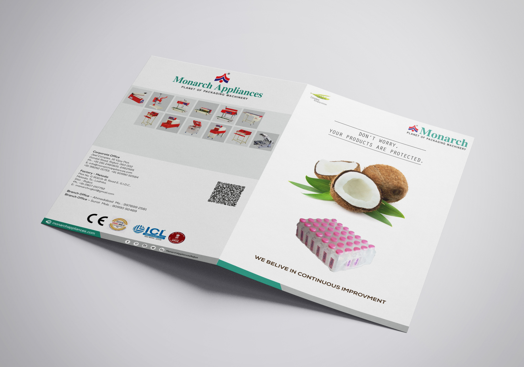 Packaging company's Brochure Design by Hardik Parejiya at Coroflot.com