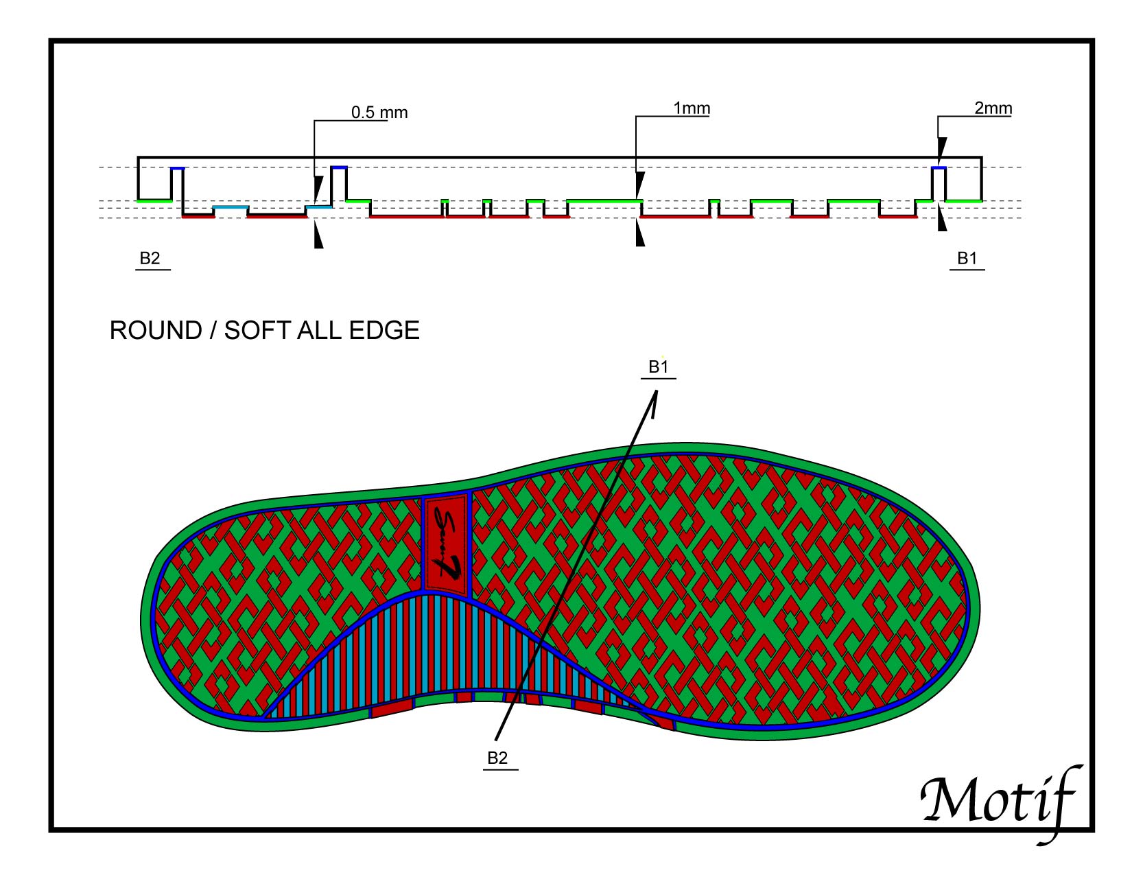 OUTSOLE DRAWING by KENNETH LIN at Coroflot.com