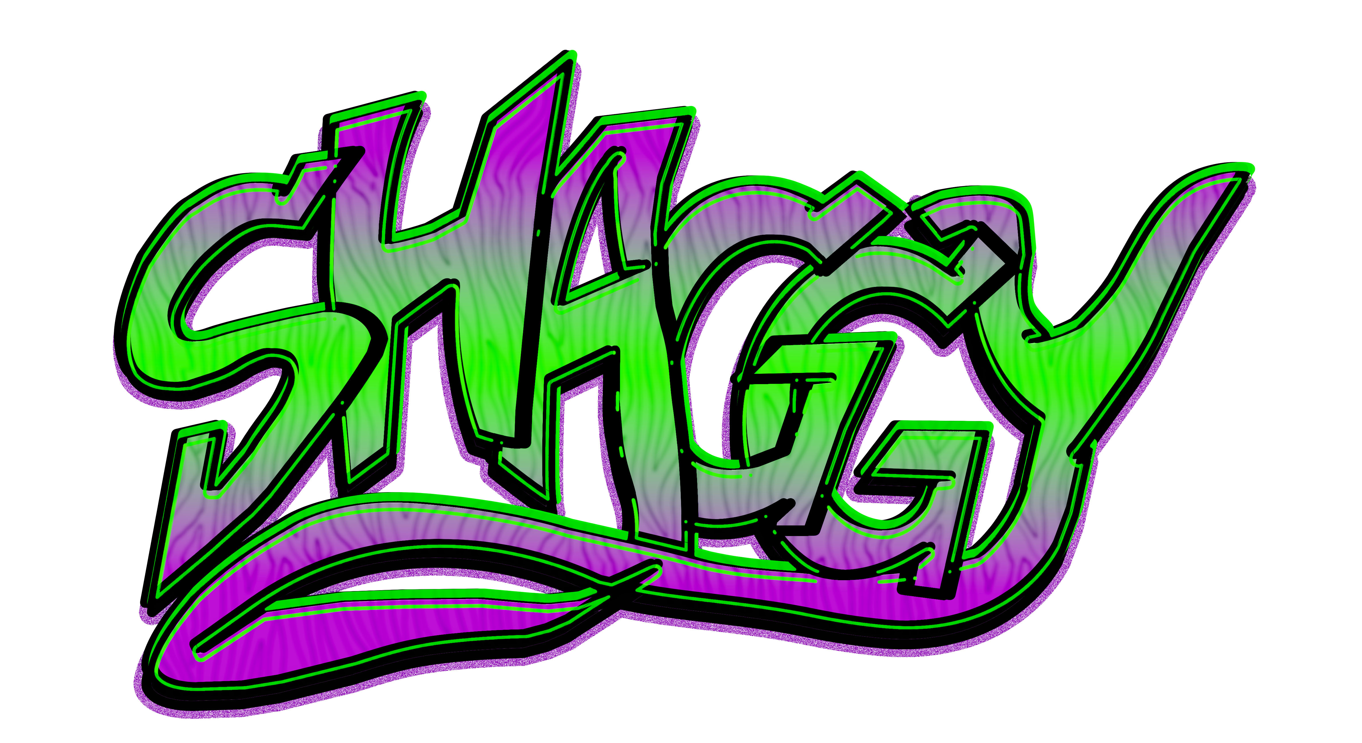 Shaggy Digital Graffiti by Jarod Rosensteel at Coroflot.com