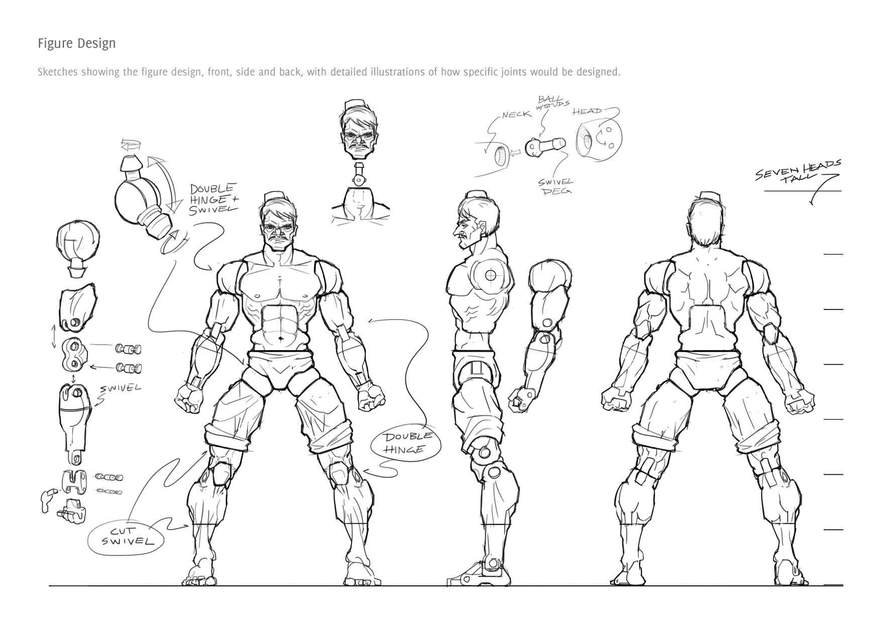 Action Figure Concept by Cole Ranze at Coroflot.com