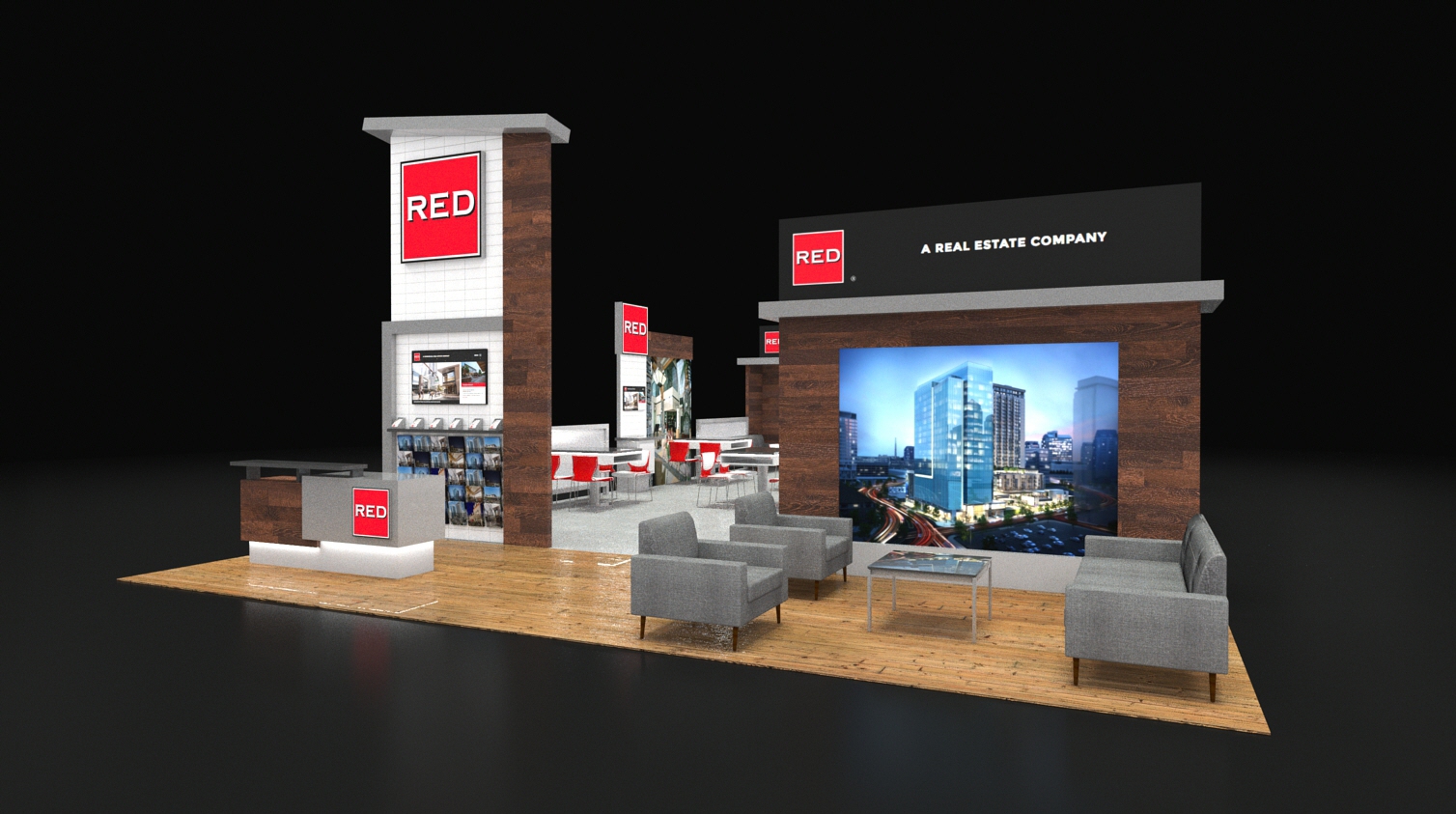 RED - Real Estate Exhibit Concept by Justin Montoya at Coroflot.com