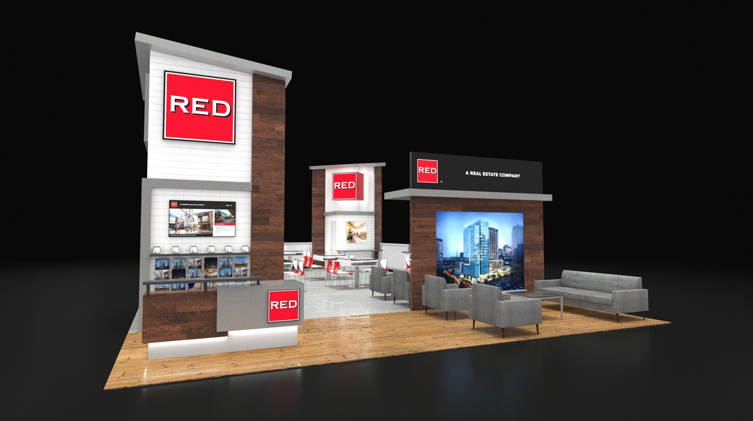 RED - Real Estate Exhibit Concept by Justin Montoya at Coroflot.com