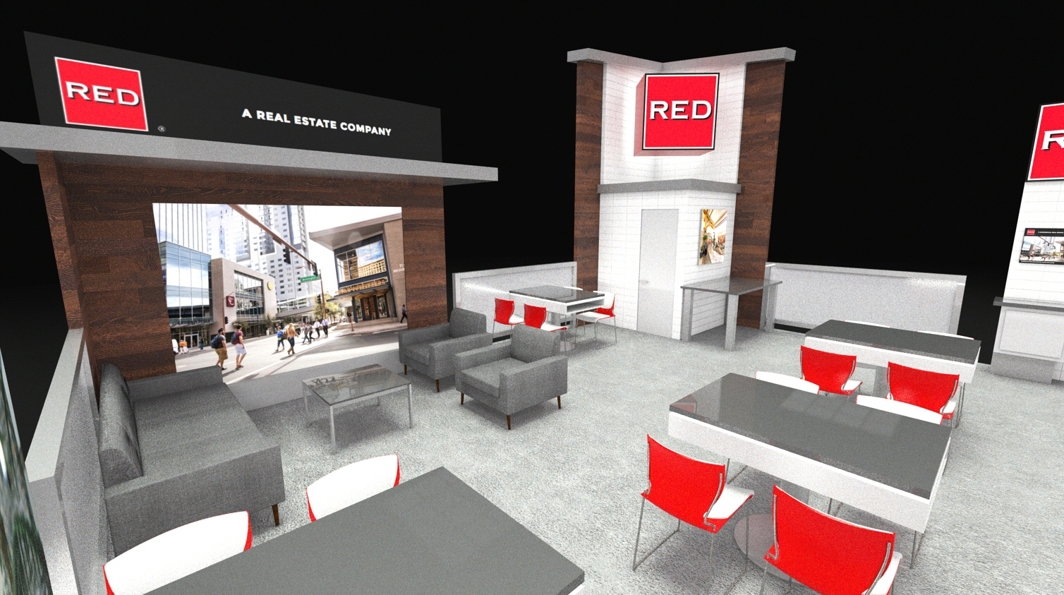 RED - Real Estate Exhibit Concept by Justin Montoya at Coroflot.com