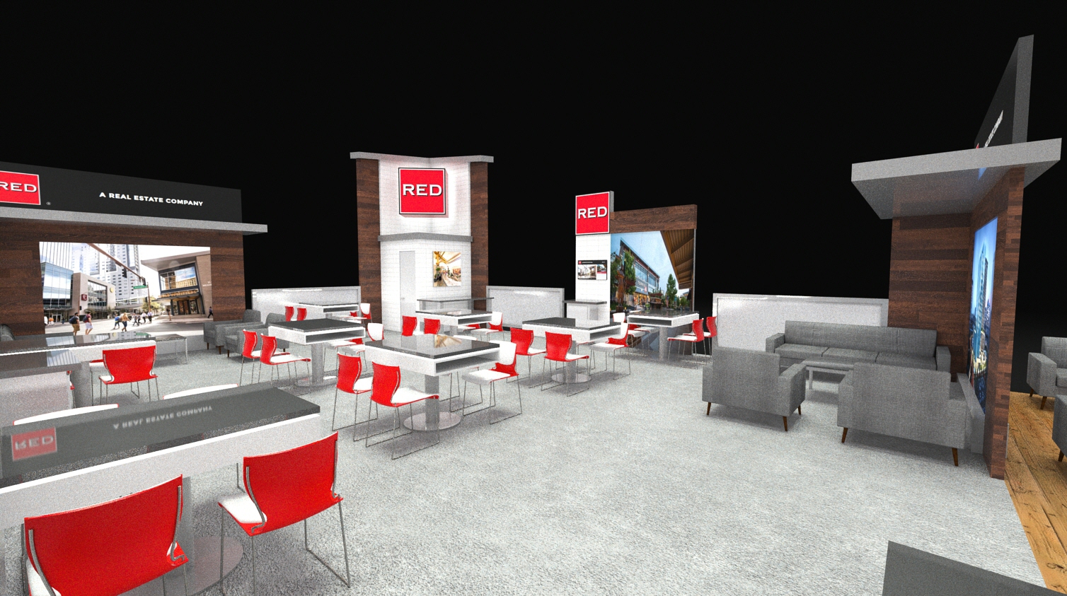 RED - Real Estate Exhibit Concept by Justin Montoya at Coroflot.com