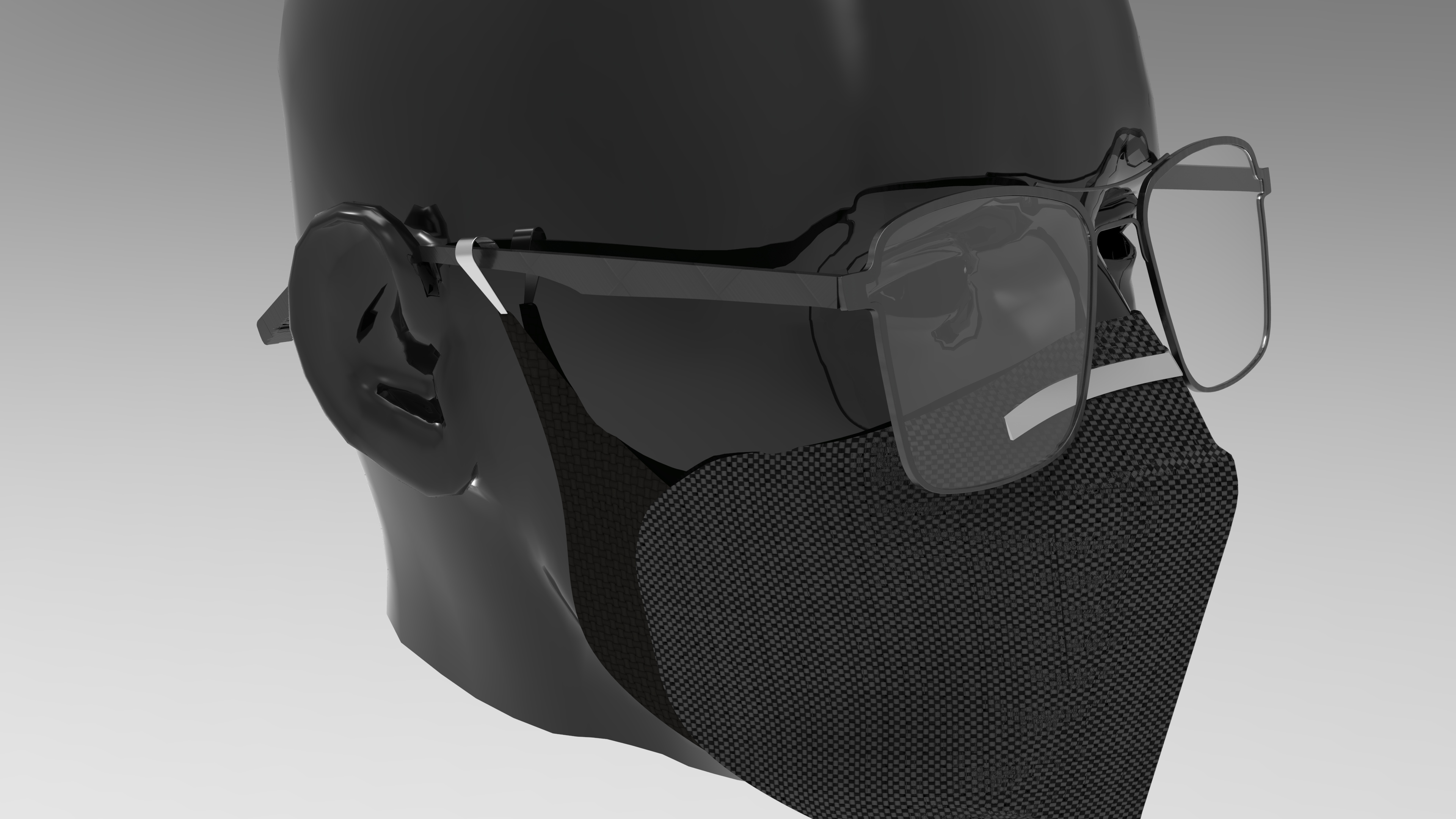 Rhino3D+Keyshot-COVID-19 Mask Design by Kashish Patel at Coroflot.com