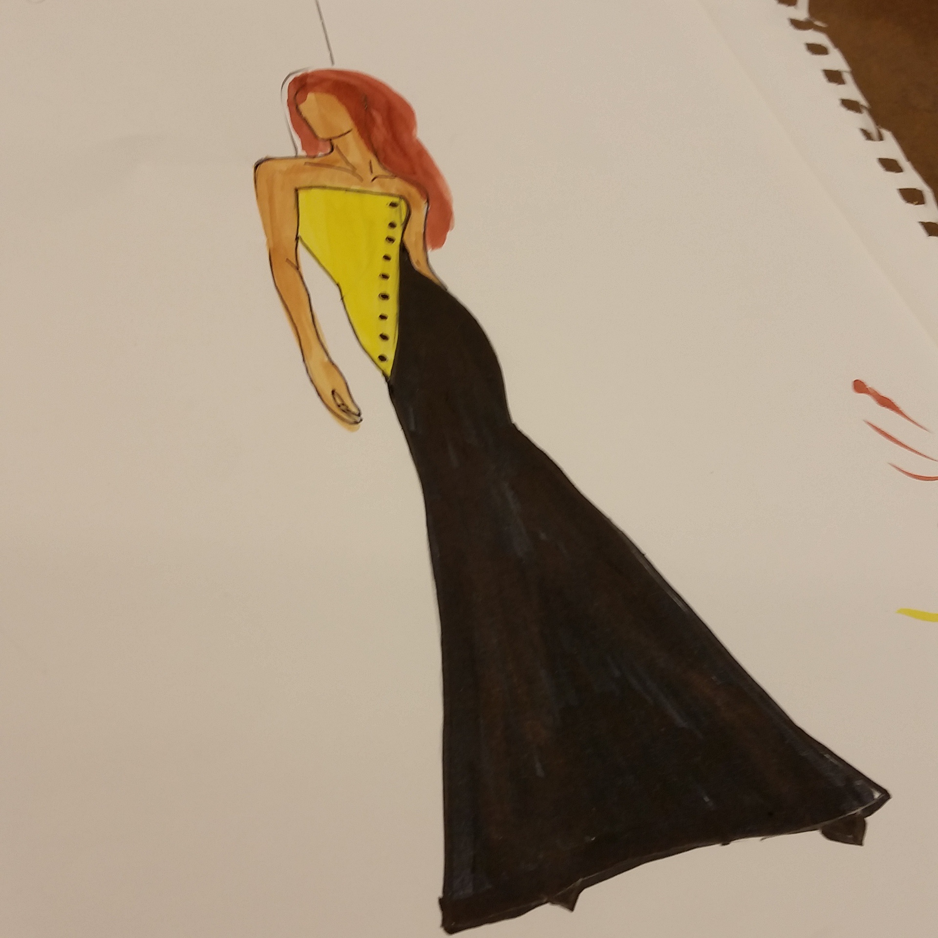 Hand Rendered Croquis and Other Artwork by Marie Hunkeler at Coroflot.com