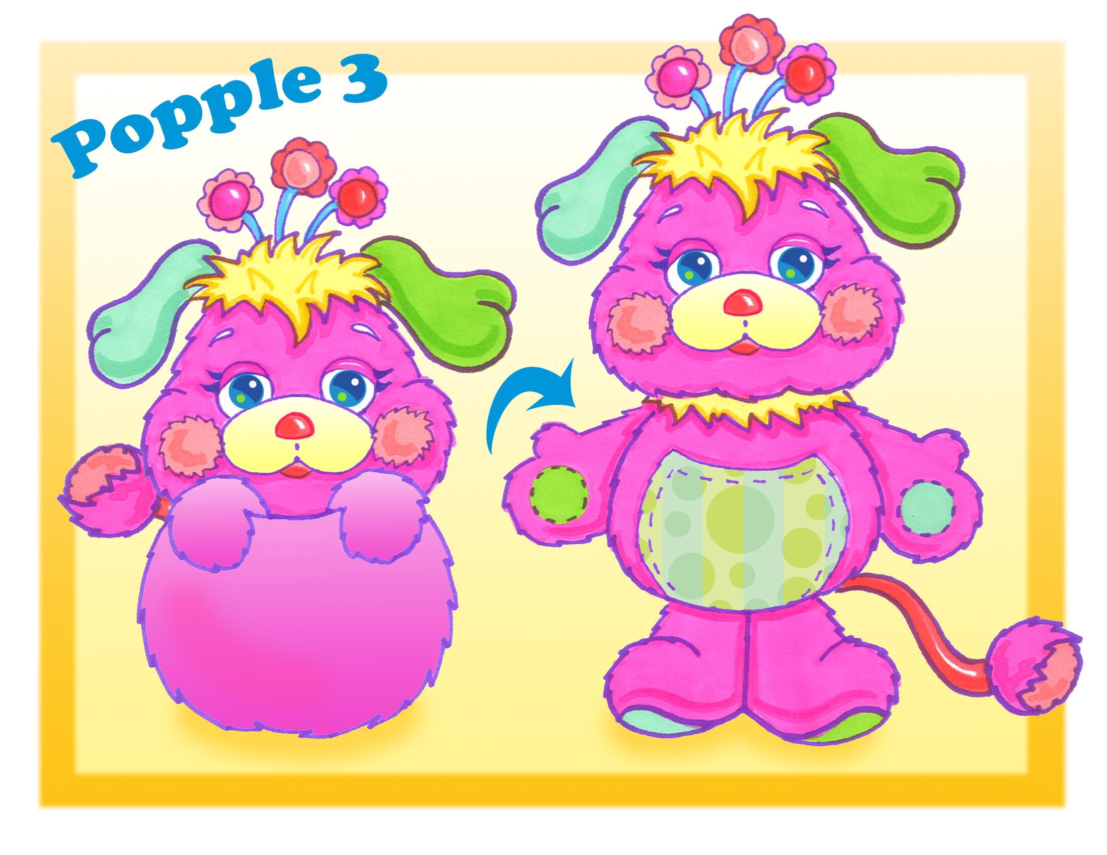 Popple Color, Print & Texture Studies by Elizabeth Hauser at Coroflot.com