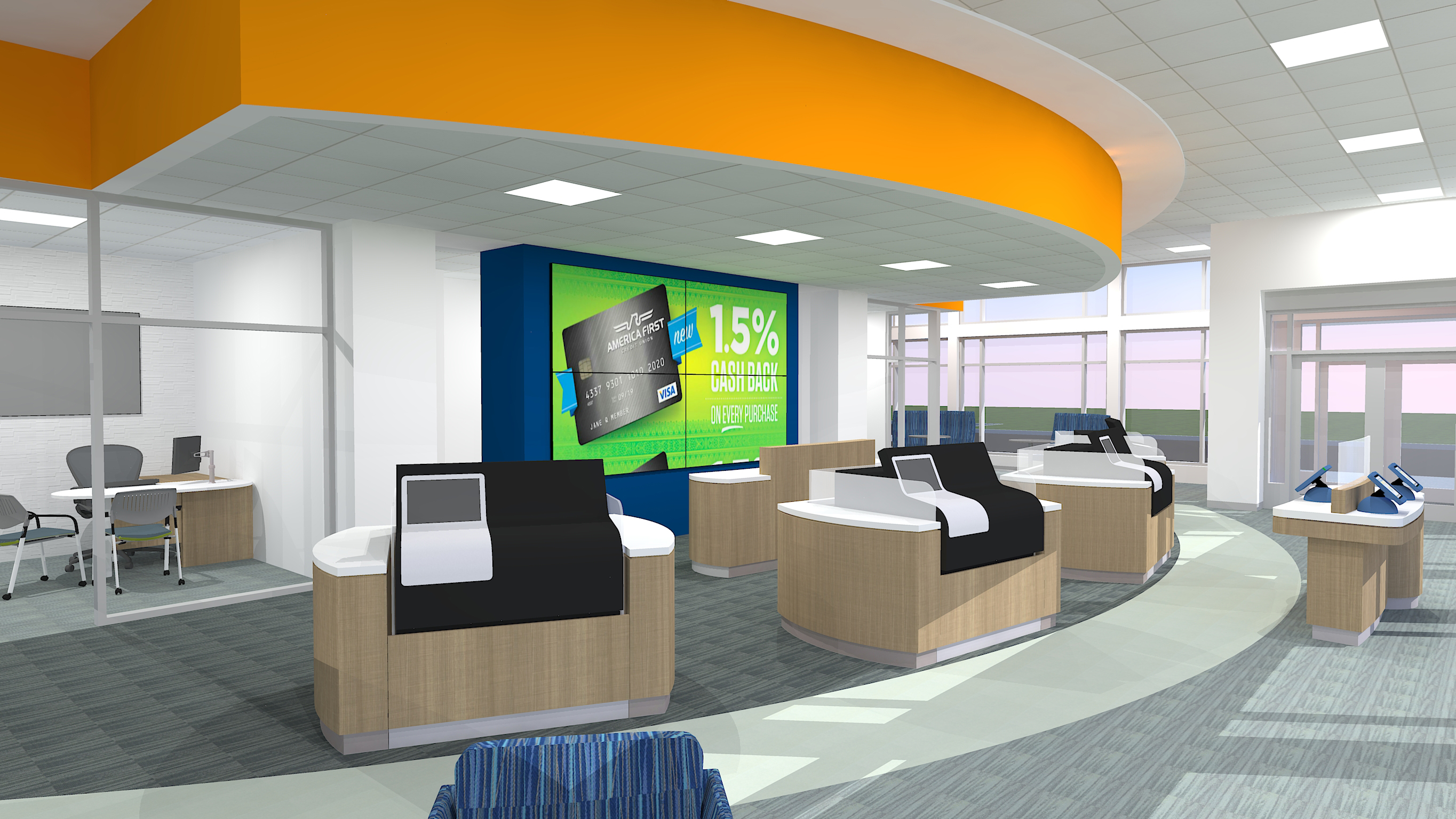 America First Credit Union by Ron Reilly at Coroflot.com