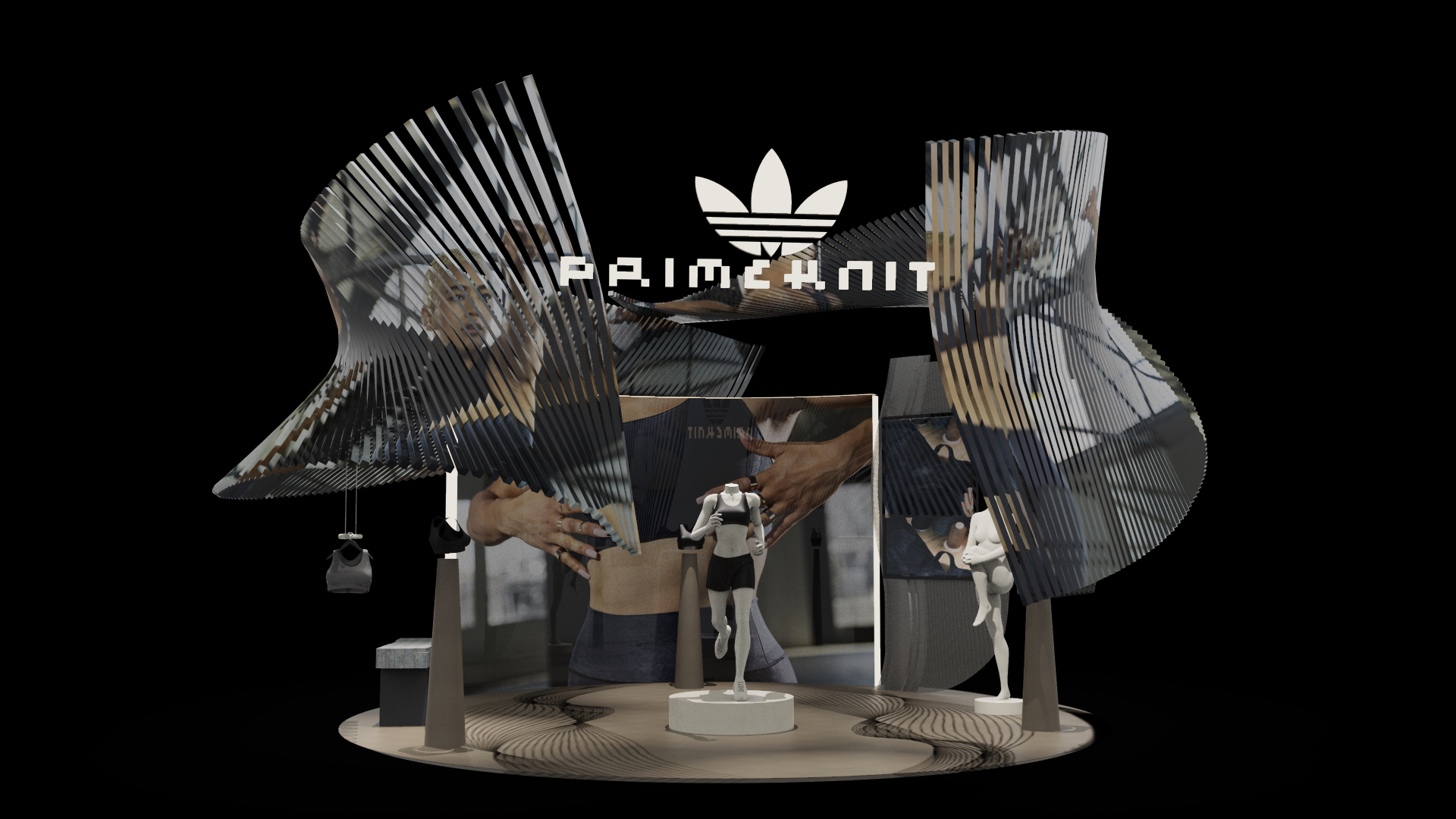 Adidas Retail Display Concepts by Bryan Hamecs at Coroflot.com