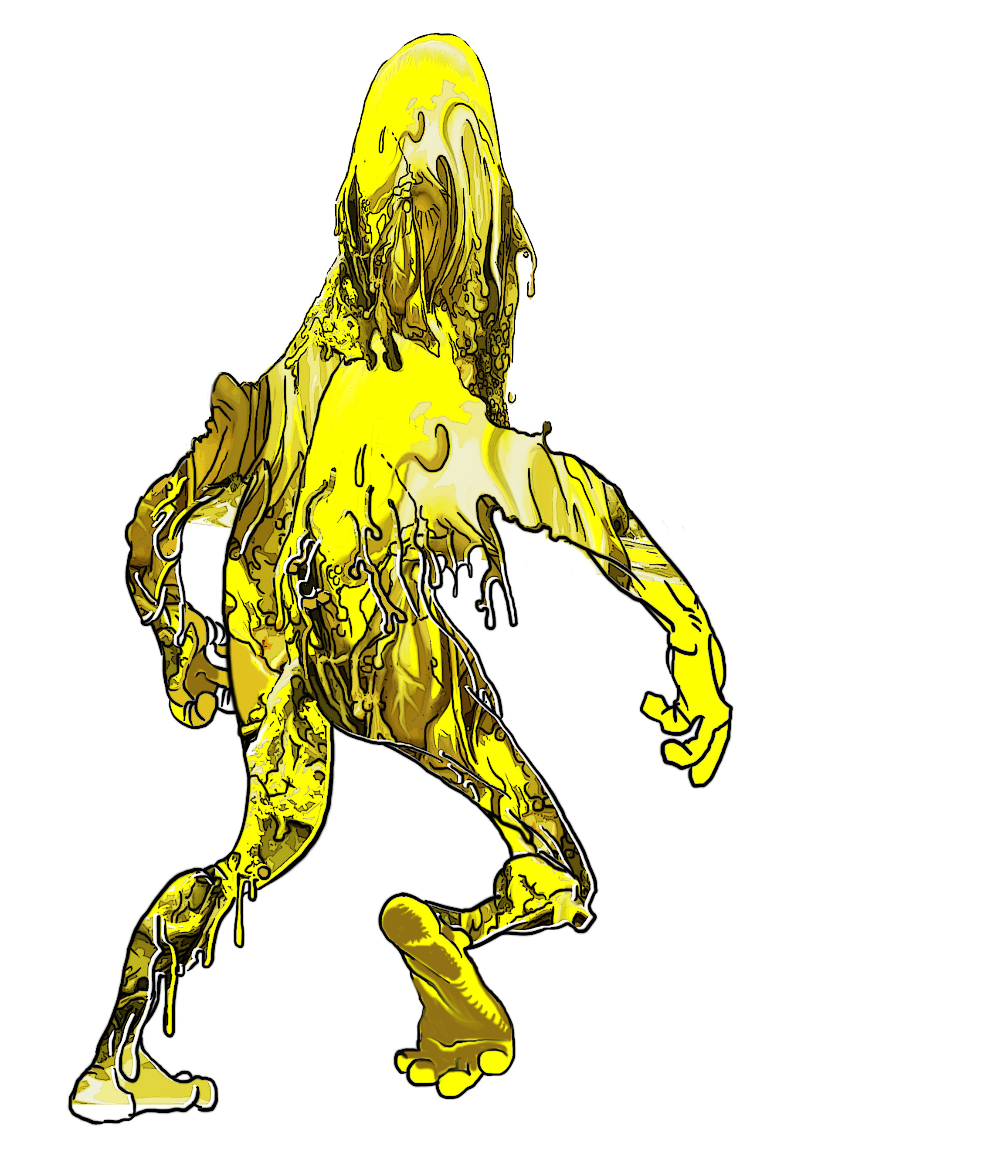 Gooey monster by Mark Baker at Coroflot.com