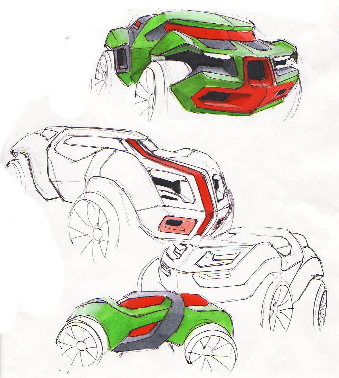 HulkCar by Nigel Chen at Coroflot.com