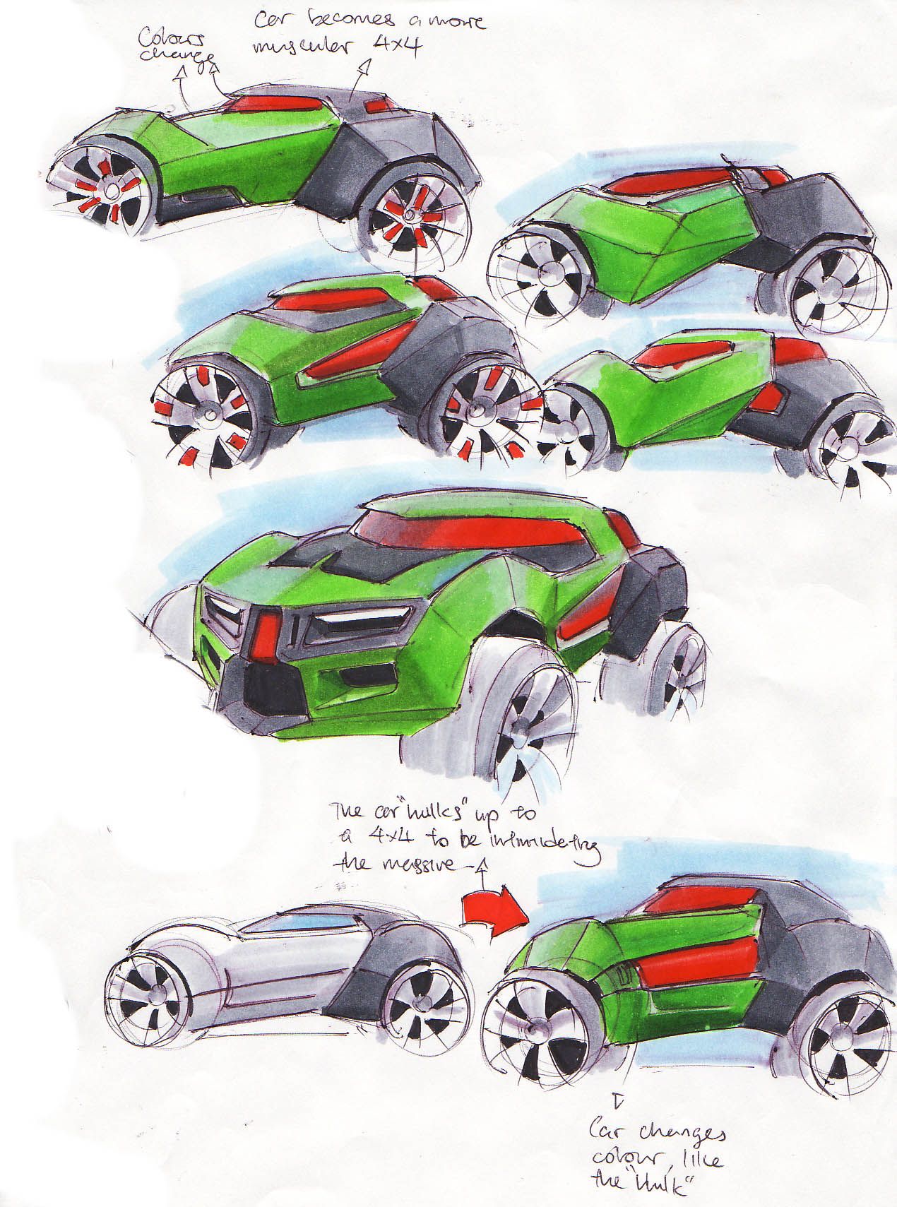 HulkCar by Nigel Chen at Coroflot.com