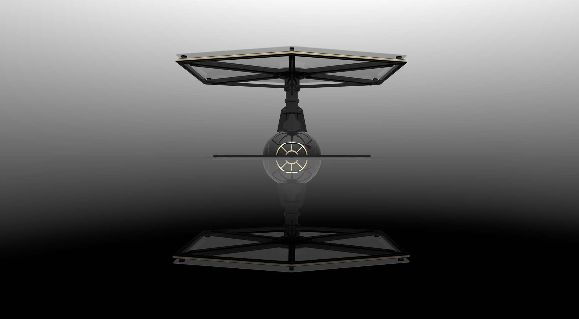 Tie Fighter Table by Igor Chak at Coroflot.com
