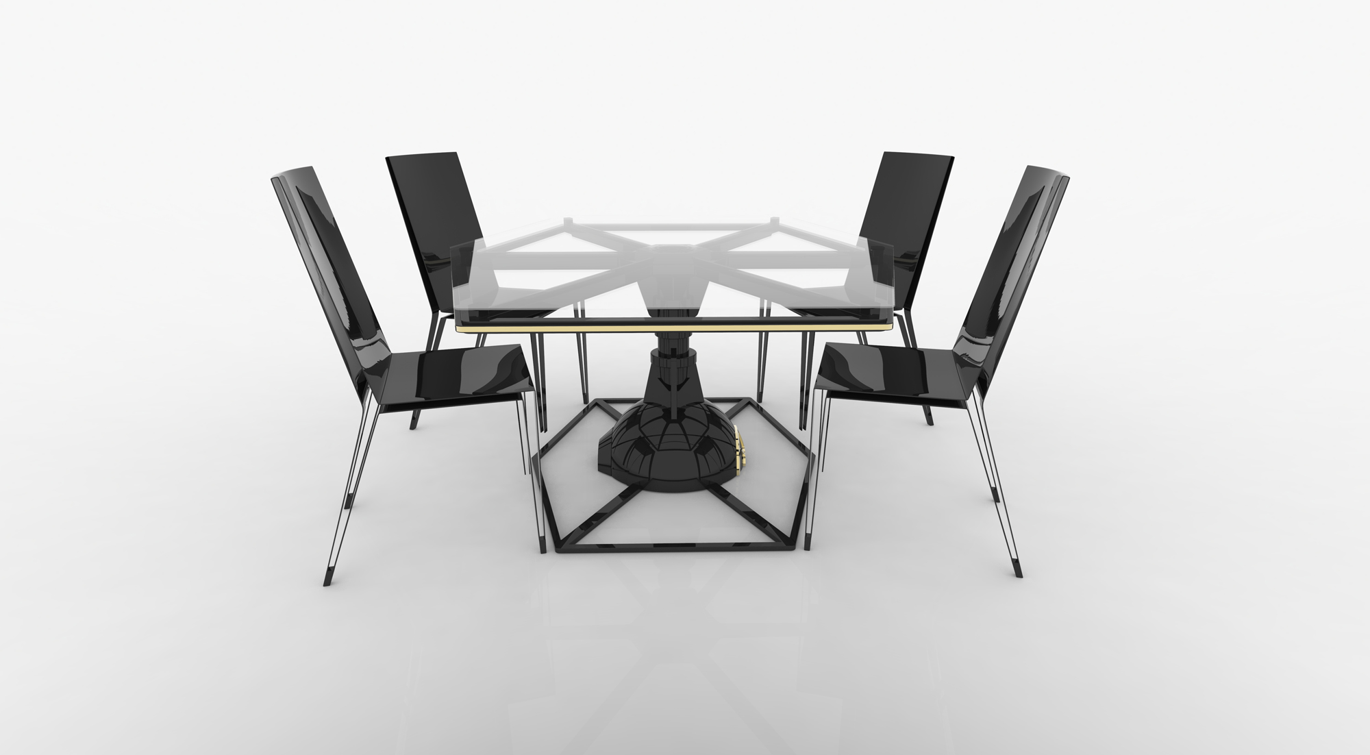 Tie Fighter Table by Igor Chak at Coroflot.com