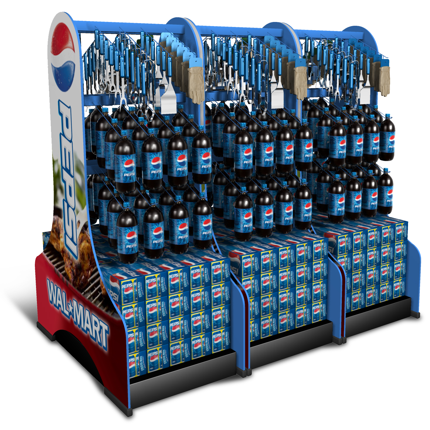 Pepsi Display Solutions by Ricky Cordero at Coroflot.com